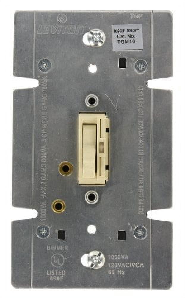 Ivory 1000W Toggle TOUCH Light Dimmer Switch - Walmart.com