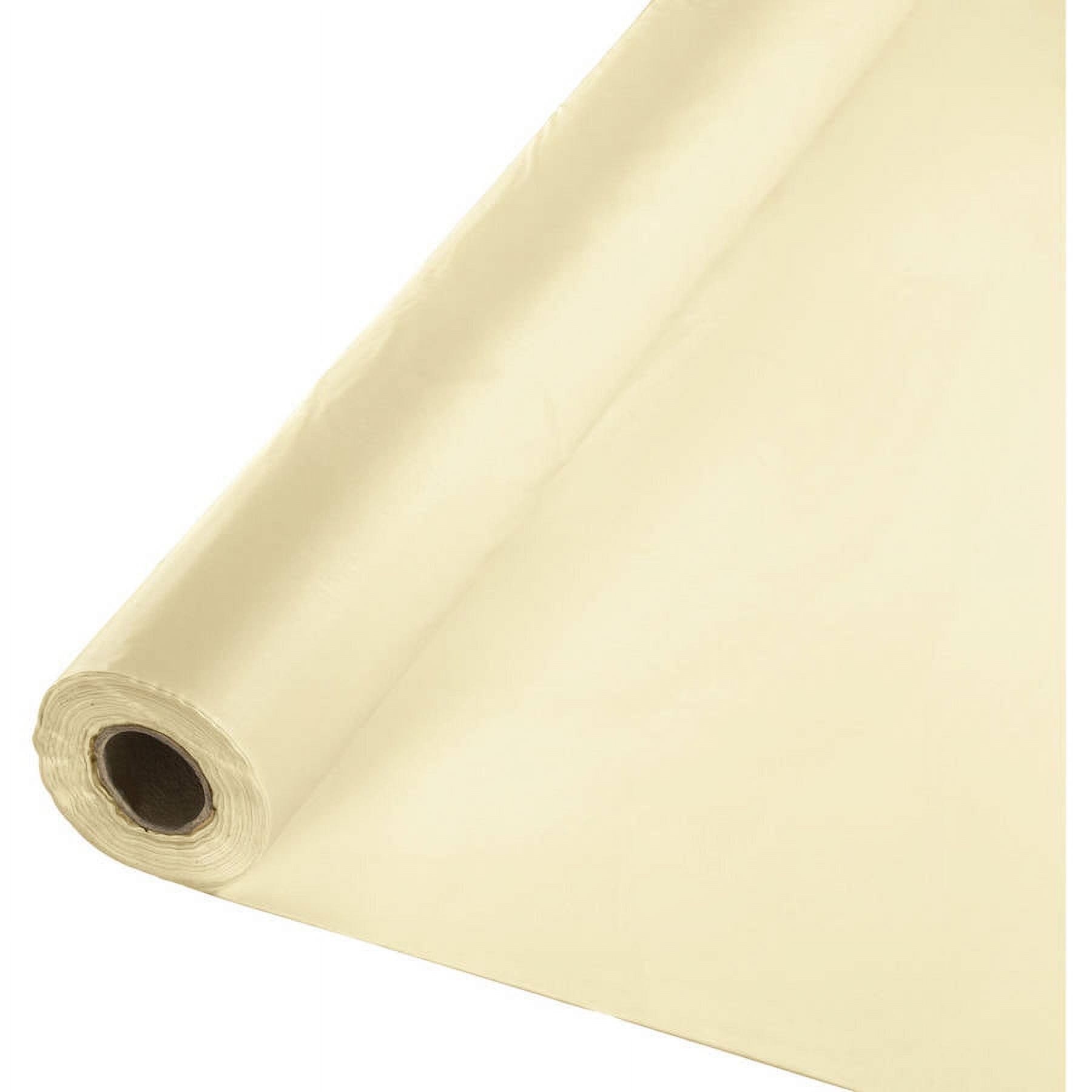 Ivory Banquet Table Roll - Walmart.com