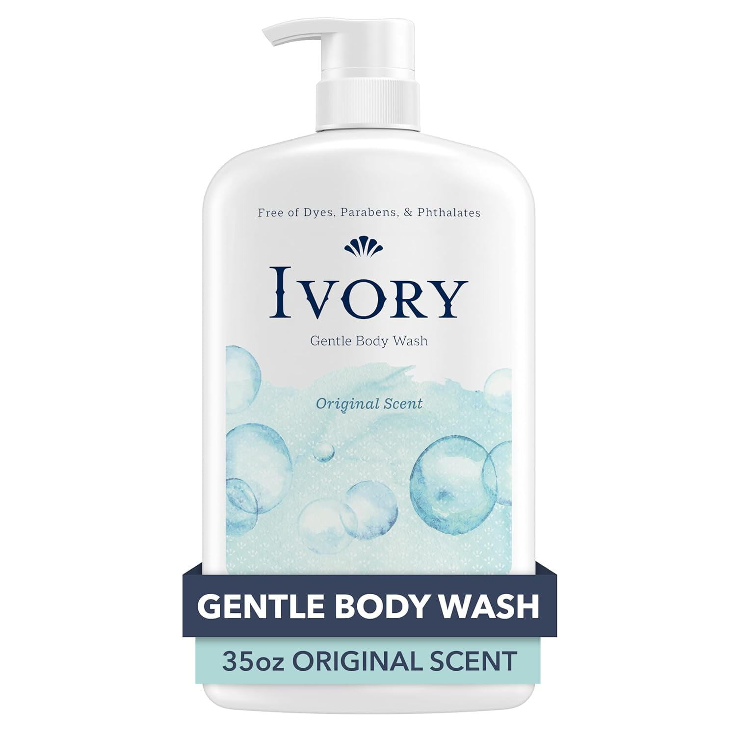 Ivory Body Wash Gentle Original Scent, 35 Oz, 6 Pack - Walmart.com