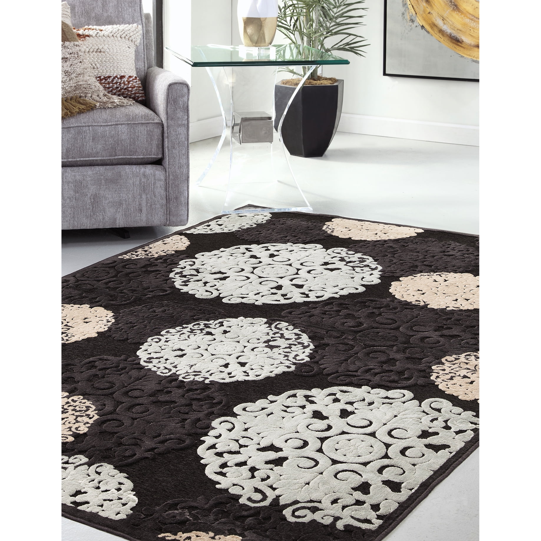Ivory Chenille - Fade - Resistant - Sunroom - Maintains Color - Walmart.com
