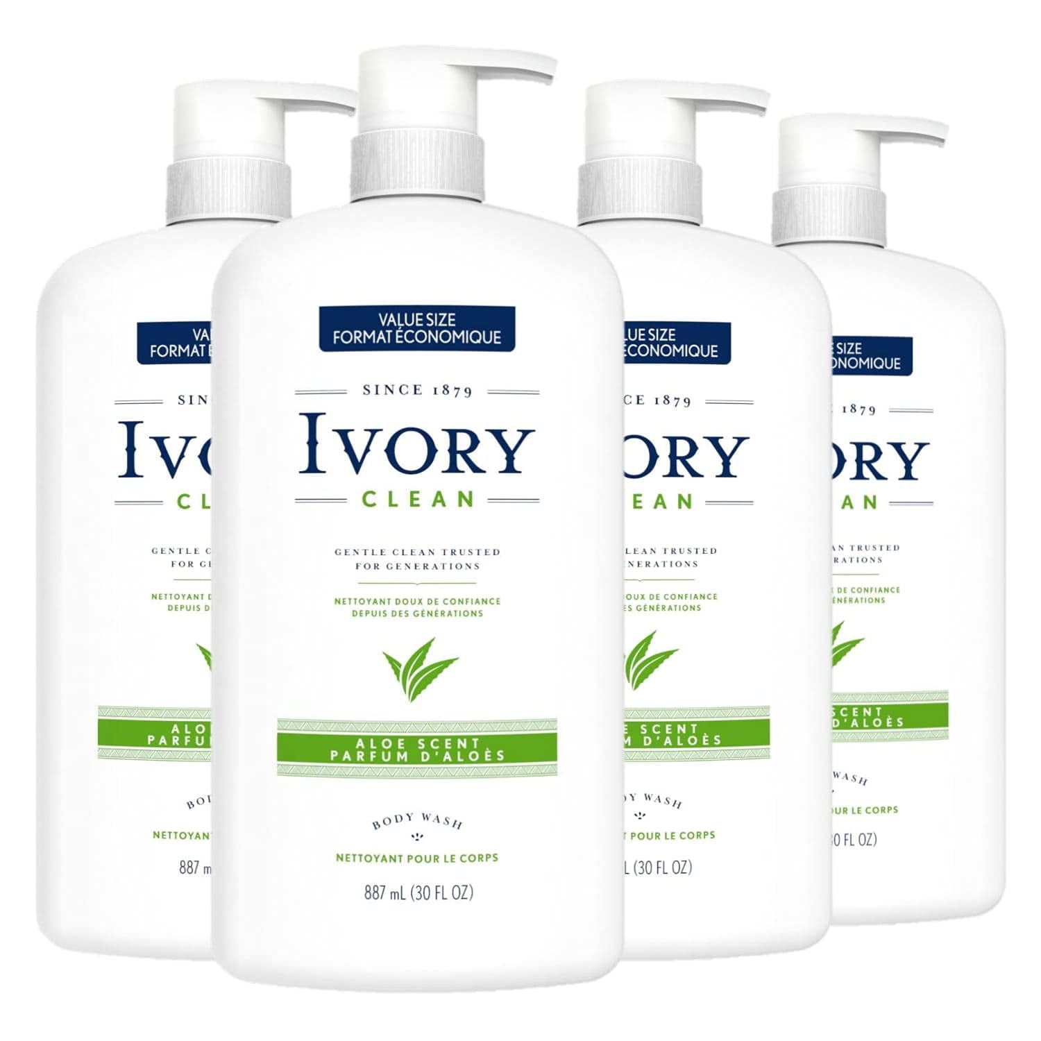 Ivory Clean Dermatologist Tested SBF3 and Formulated Body Wash Free of ...