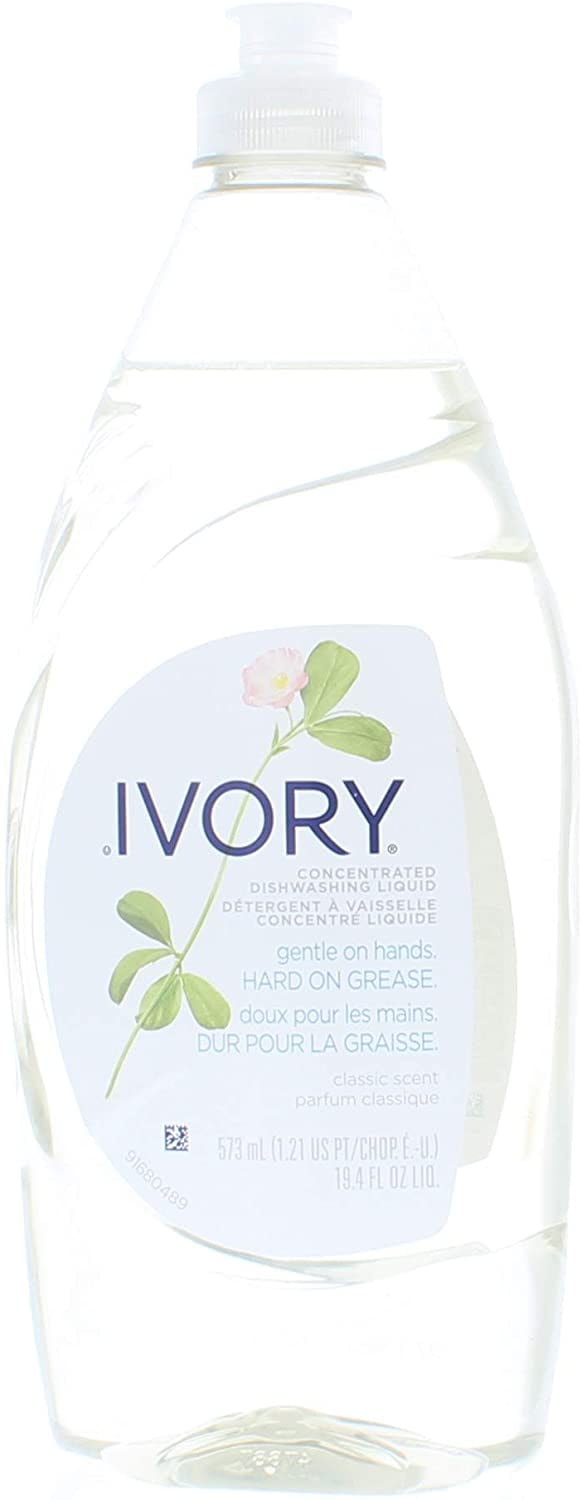 Ivory Ultra Classic Scent Dishwashing Liquid, Gentle on Hands, Tough on ...