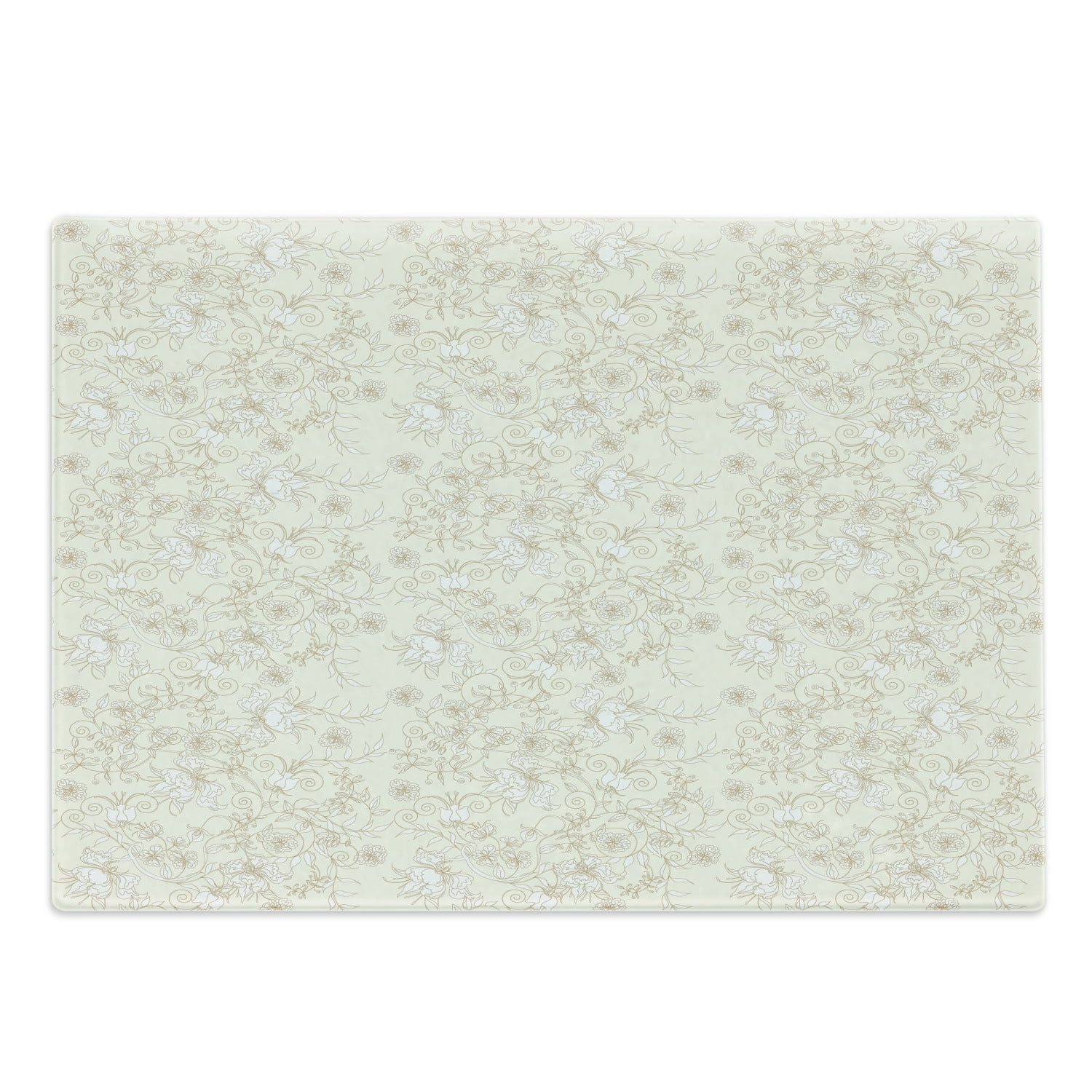 Ivory Cutting Board, Floral Arrangement Branches Botanical Garden ...