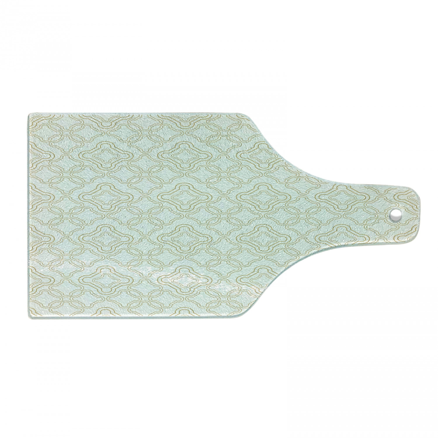 Ivory Cutting Board, Geometric Shabby Form Motif with Classic Effect ...