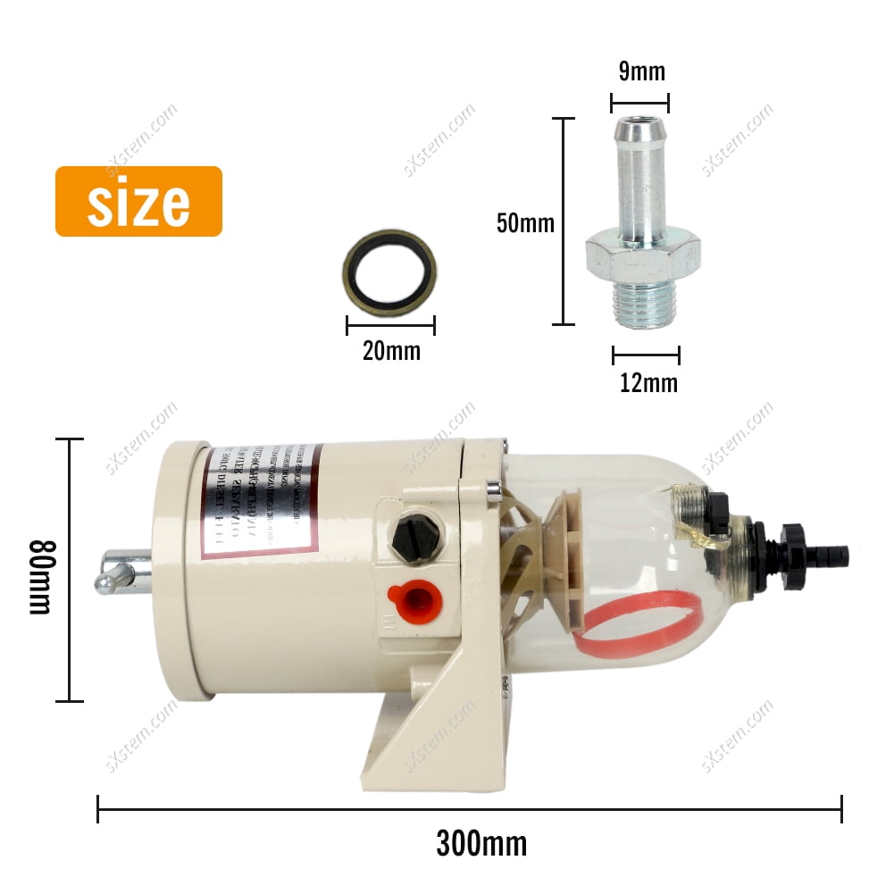 Ivory-Diesel Fuel Filter Assembly for Turbine, Oil and Water Separator ...