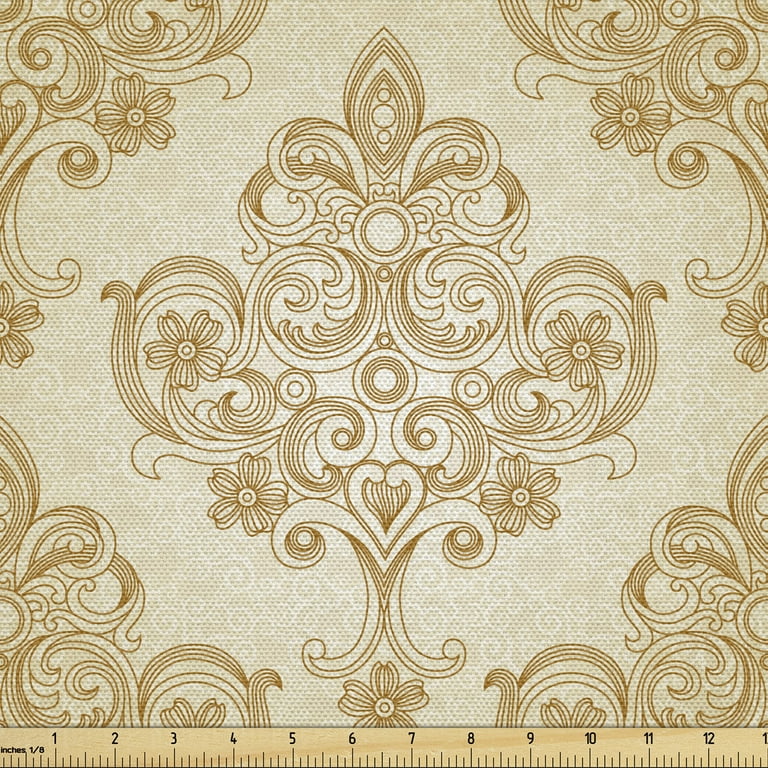 gold baroque pattern