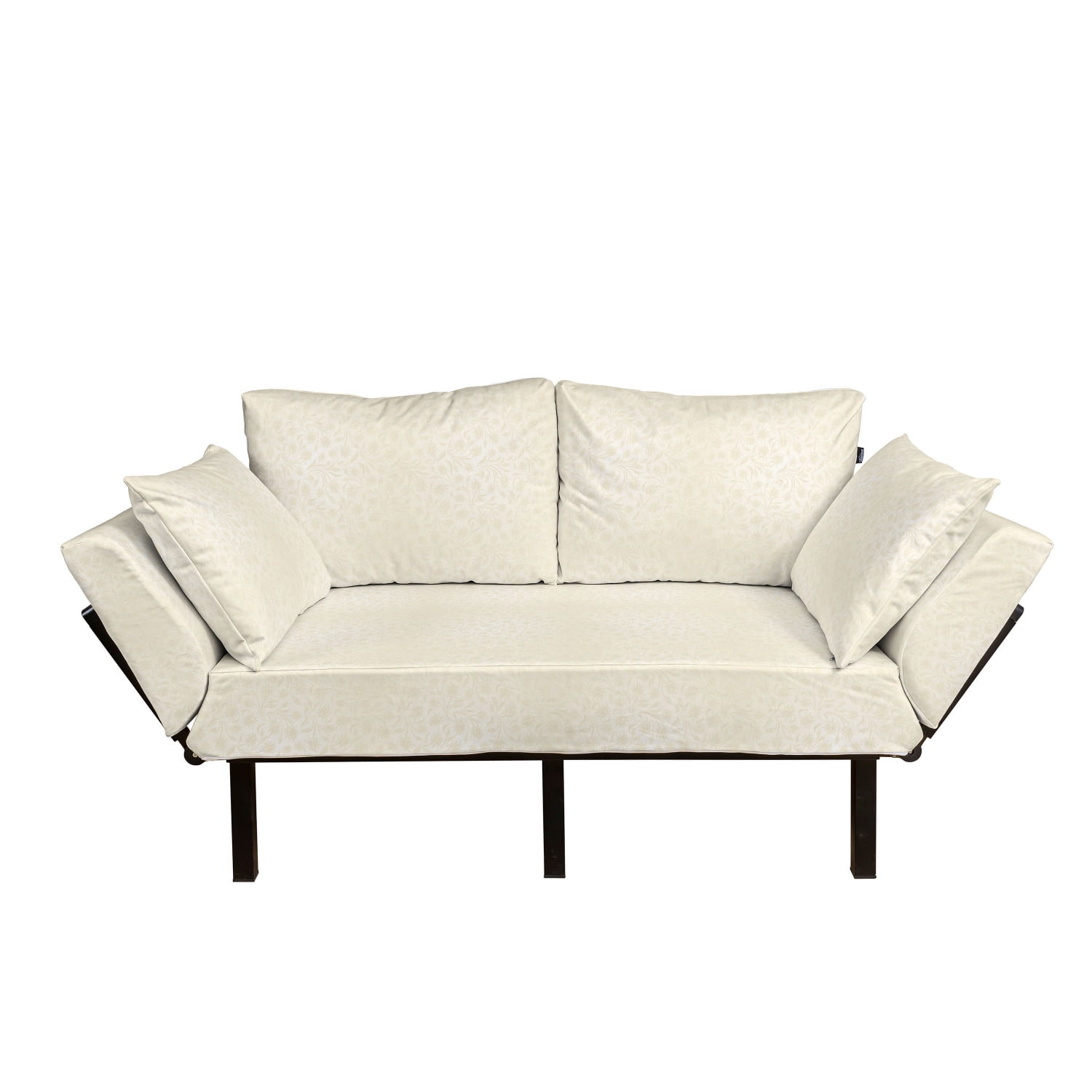 Ivory Futon Couch, Abstract Soft Pastel Colored Circular Round Shapes ...