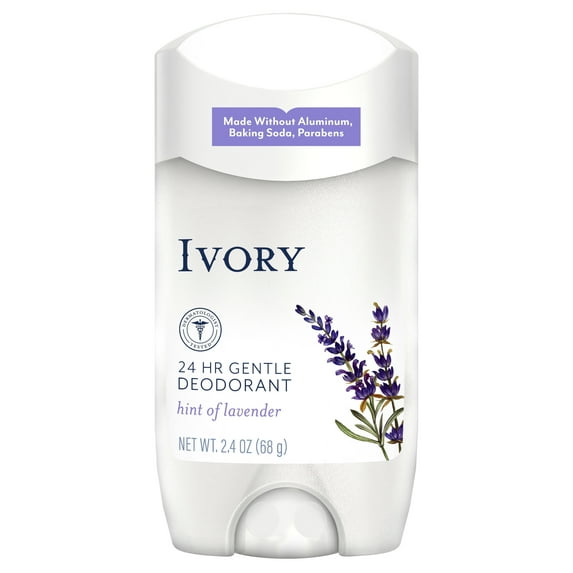 Ivory Natural Aluminum-Free Deodorant Stick, Gentle on Sensitive Skin ...