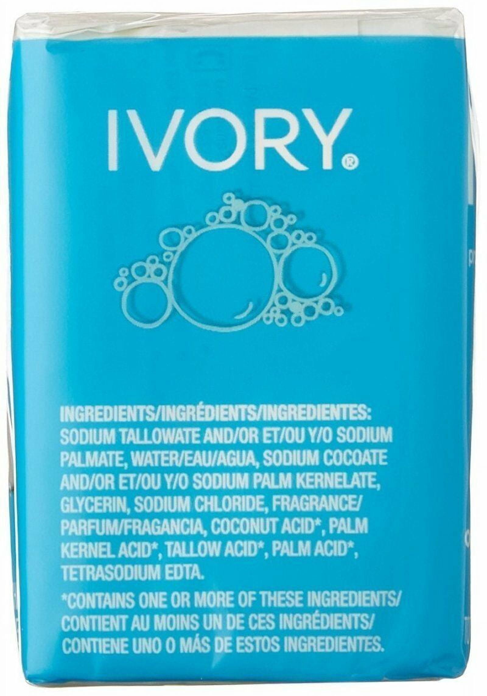 Ivory Original Scent Bar Soap, 3.1 Oz, 3 Bars - Walmart.com