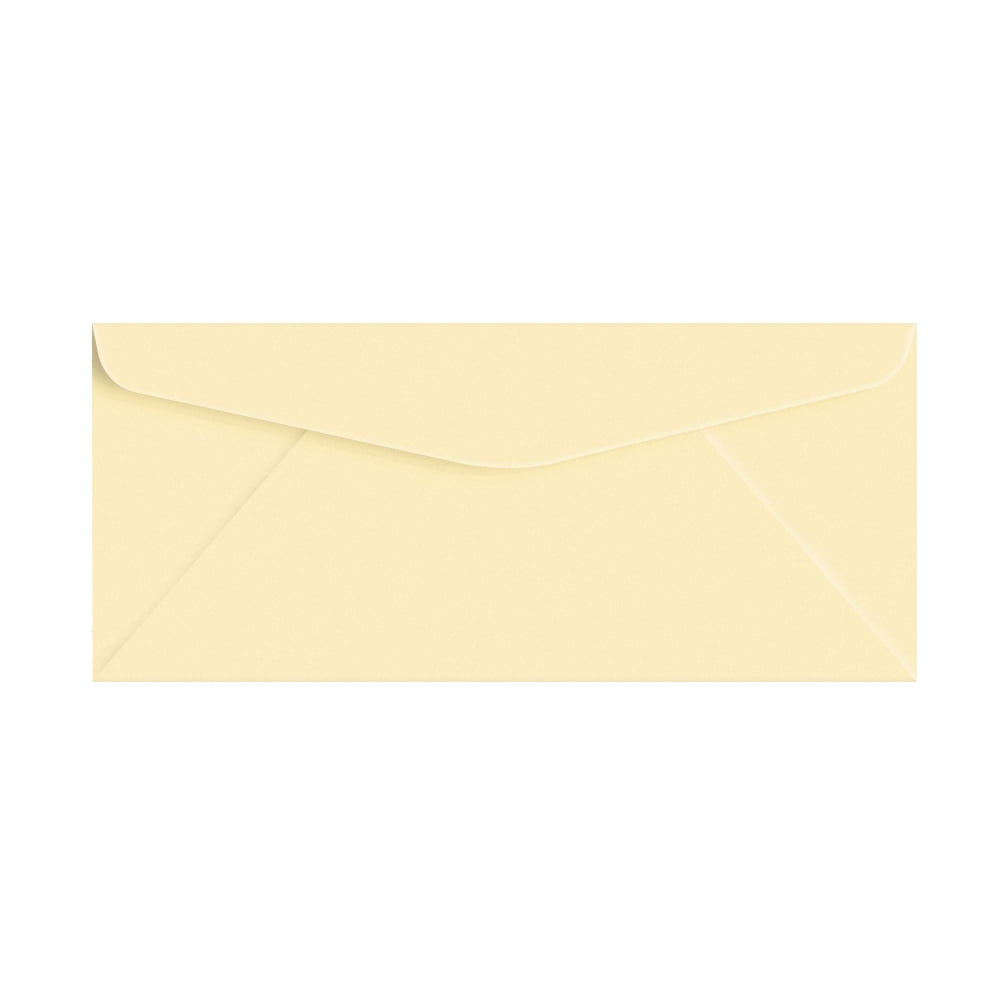 Ivory Pastel Color #10 Envelopes - Great for Mailing Letters, Business ...