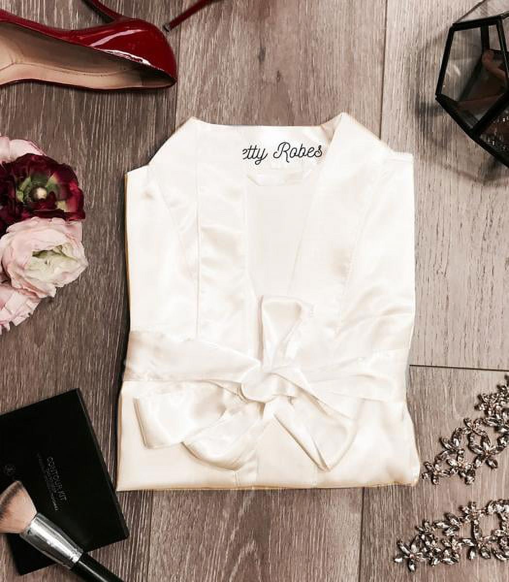 Ivory Robe, Ivory Satin Robe, Ivory Women's Robe, Cheap Ivory Robe ...