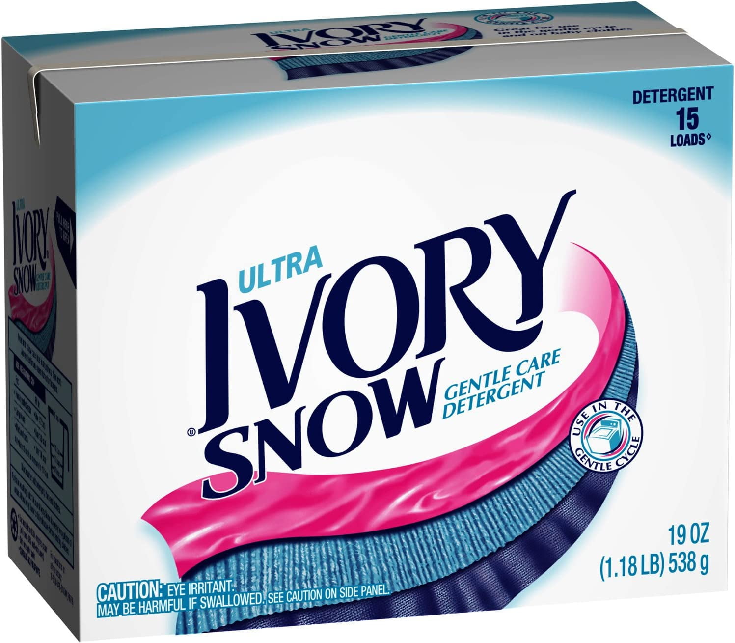 Ivory Snow Ultra Powder Detergent, 19 oz. (Pack of 1) - Walmart.com