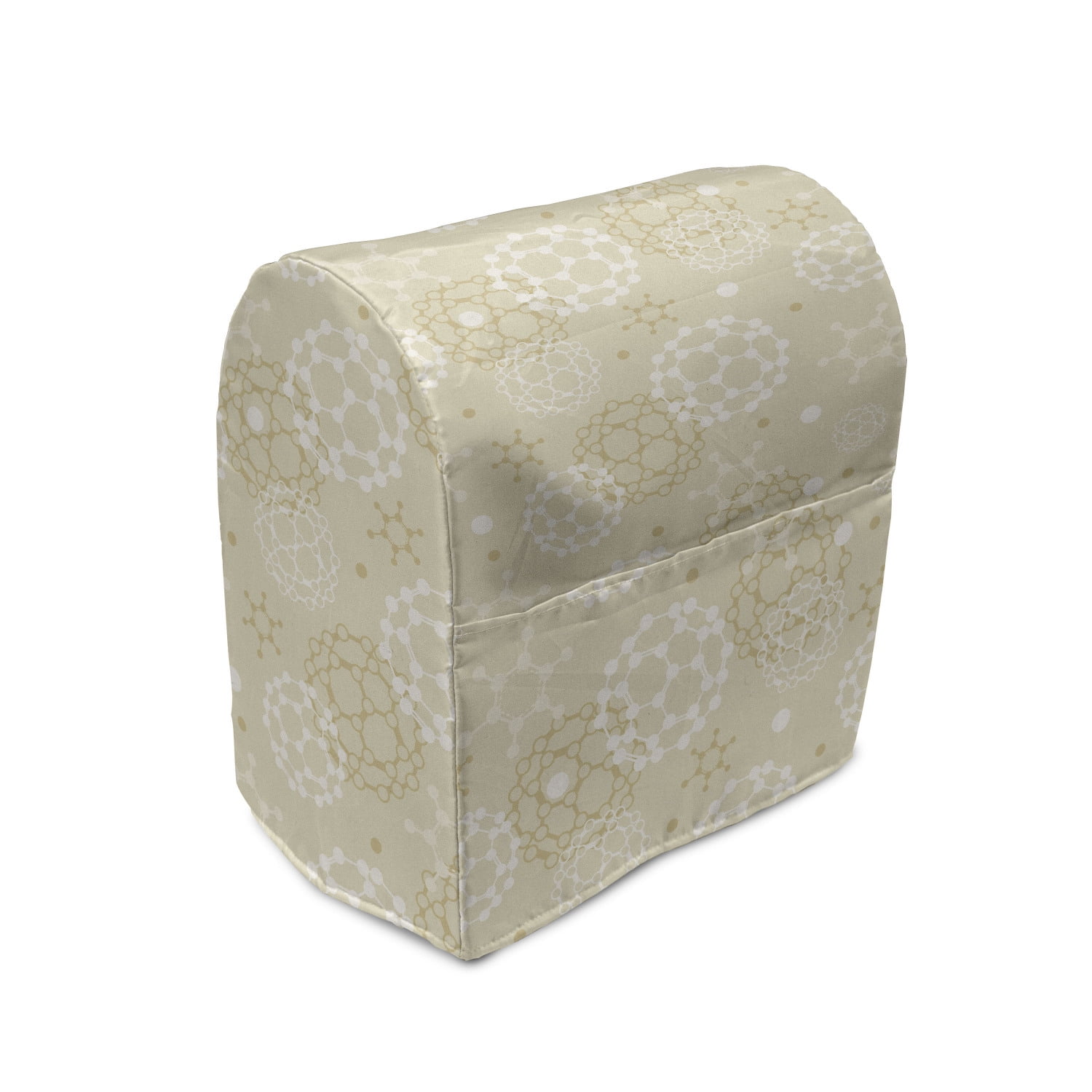 Ivory Stand Mixer Cover, Science Molecules Motif Chemical Bonds ...