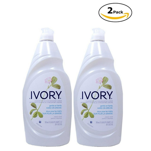 Ivory Ultra Classic Scent Dishwashing Liquid, 24-Ounce (2-Pack ...