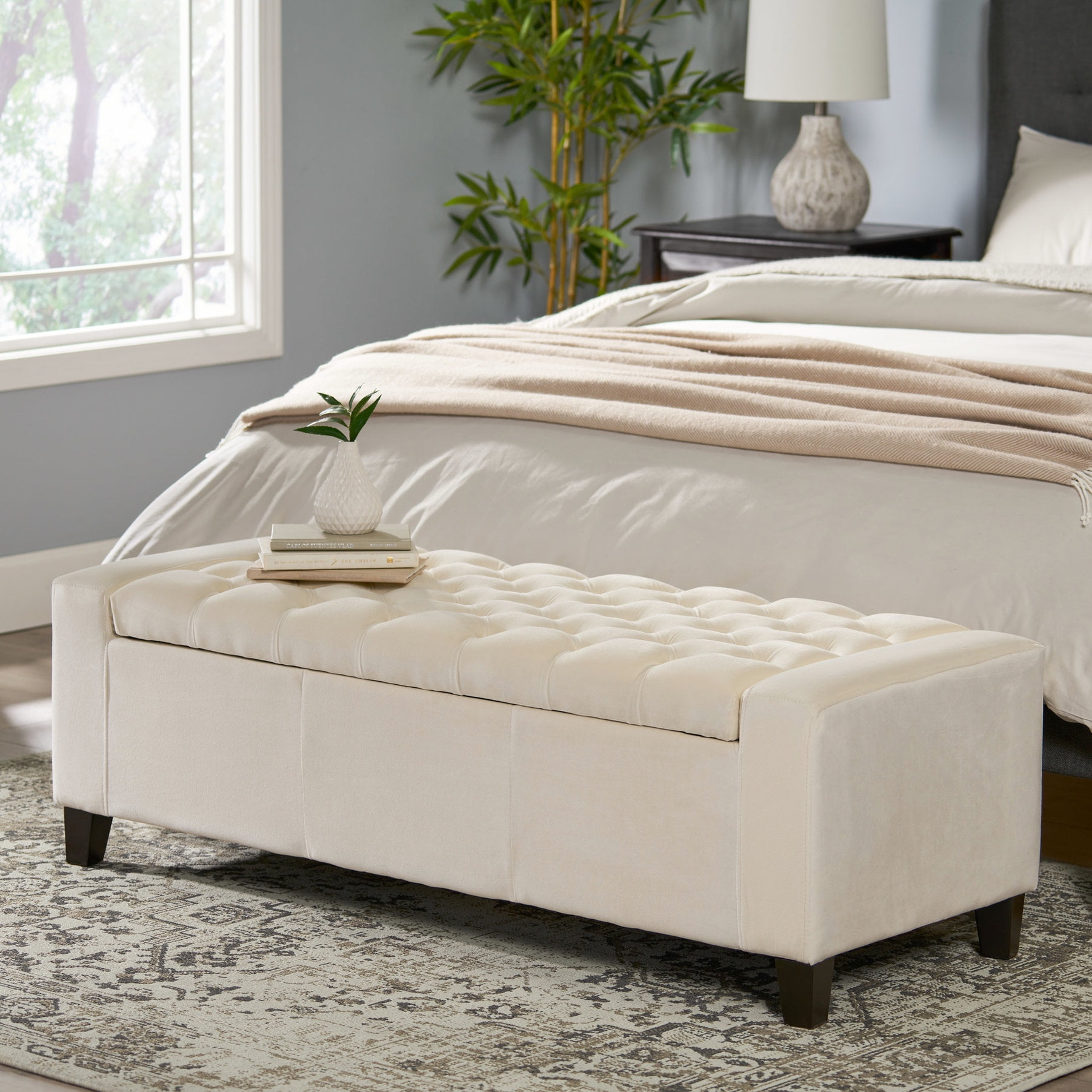 Ivory Velvet - Simple Design - Minimalist Home - Unobtrusive Seating ...