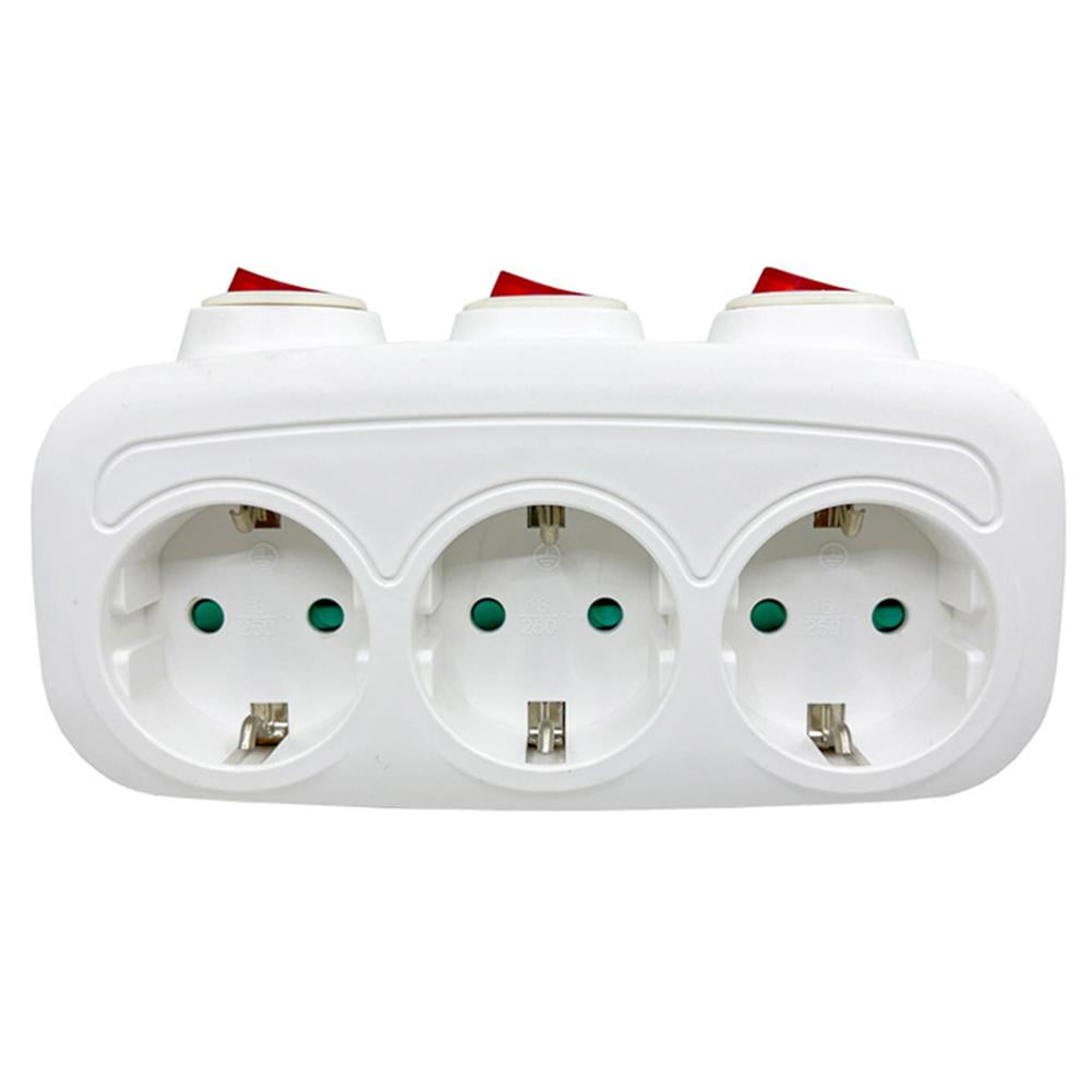 Ivory White (A)$Independent switch European German style one to three ...