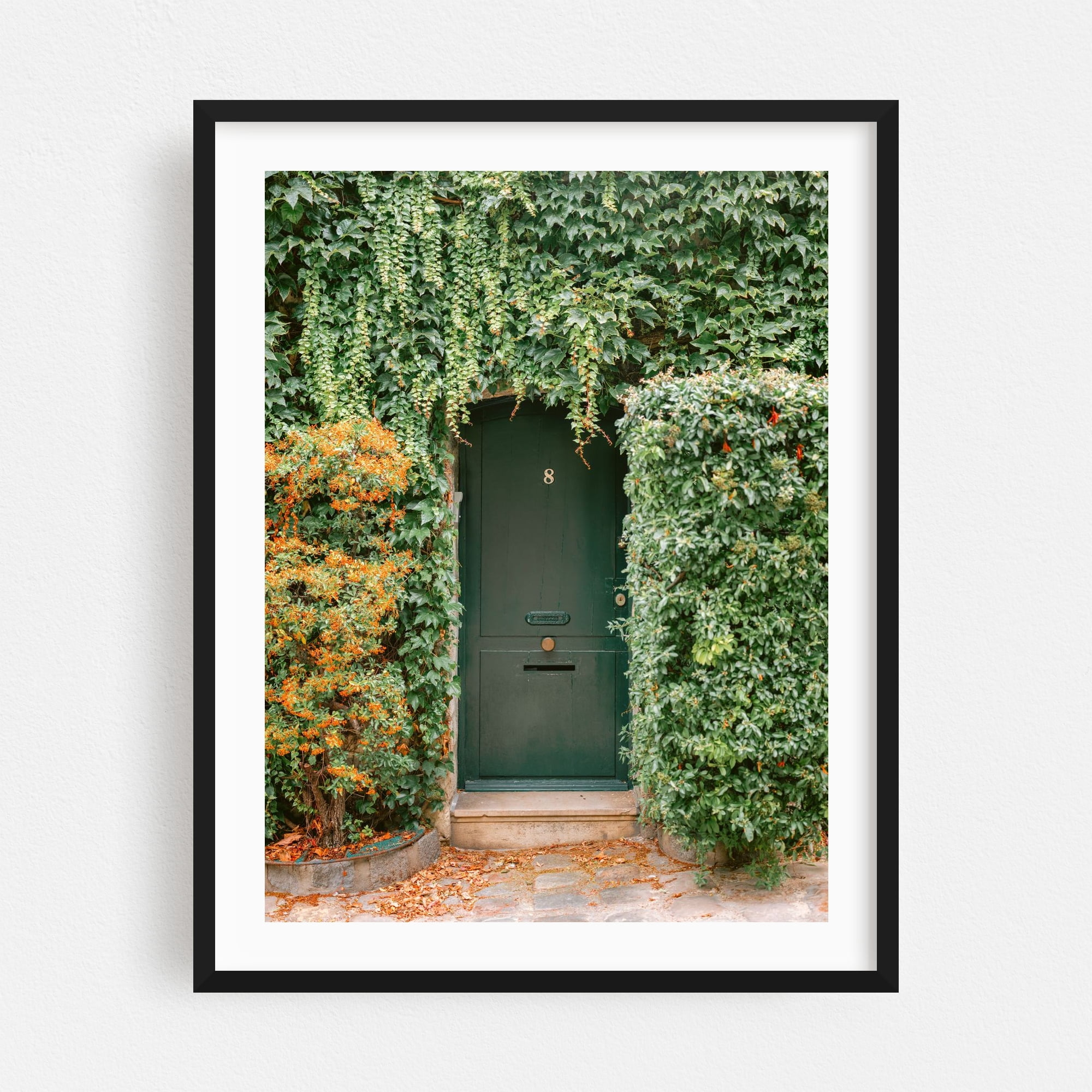 Ivy-Covered Door in Montmartre, Paris - Travel Photography - Paris Île ...