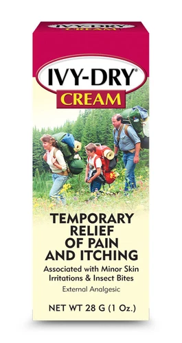 Ivy Cream Poison Ivy Oak Sumac & Skin Irritation Quick Itch Relief 1oz ...