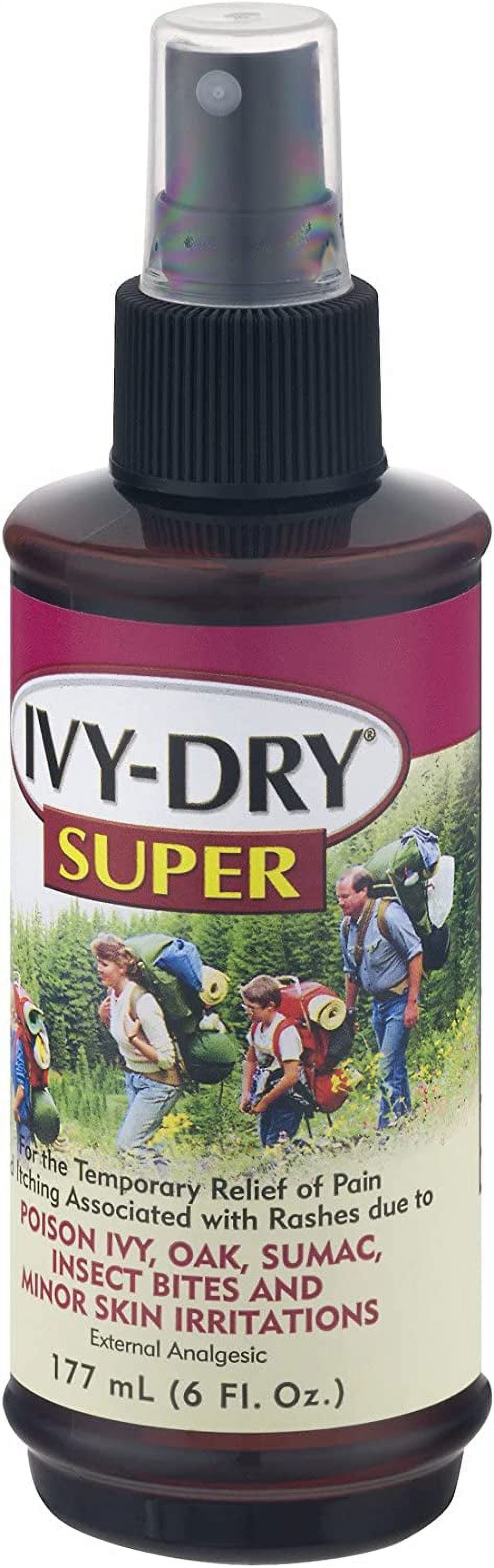 Ivy-Dry Super Itch Relief Spray - 6 oz, Pack of 3 - Walmart.com
