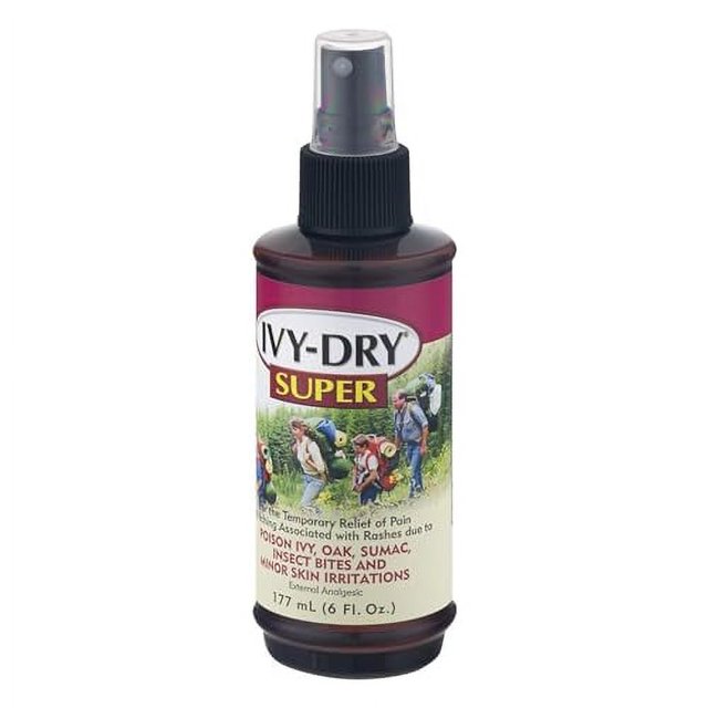 Ivy-Dry Super Itch Relief Spray - 6 oz, Pack of 3 - Walmart.com