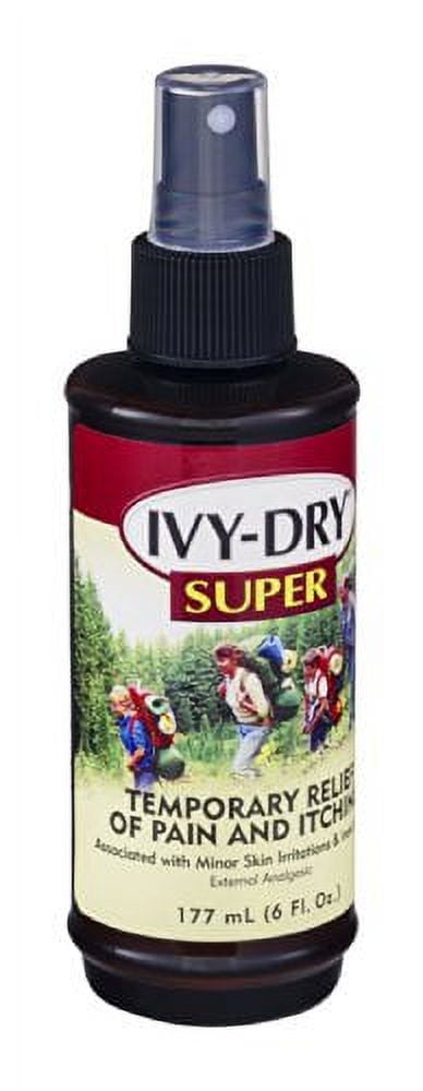 Ivy-Dry Super Itch Relief Spray - 6 oz, Pack of 6 - Walmart.com