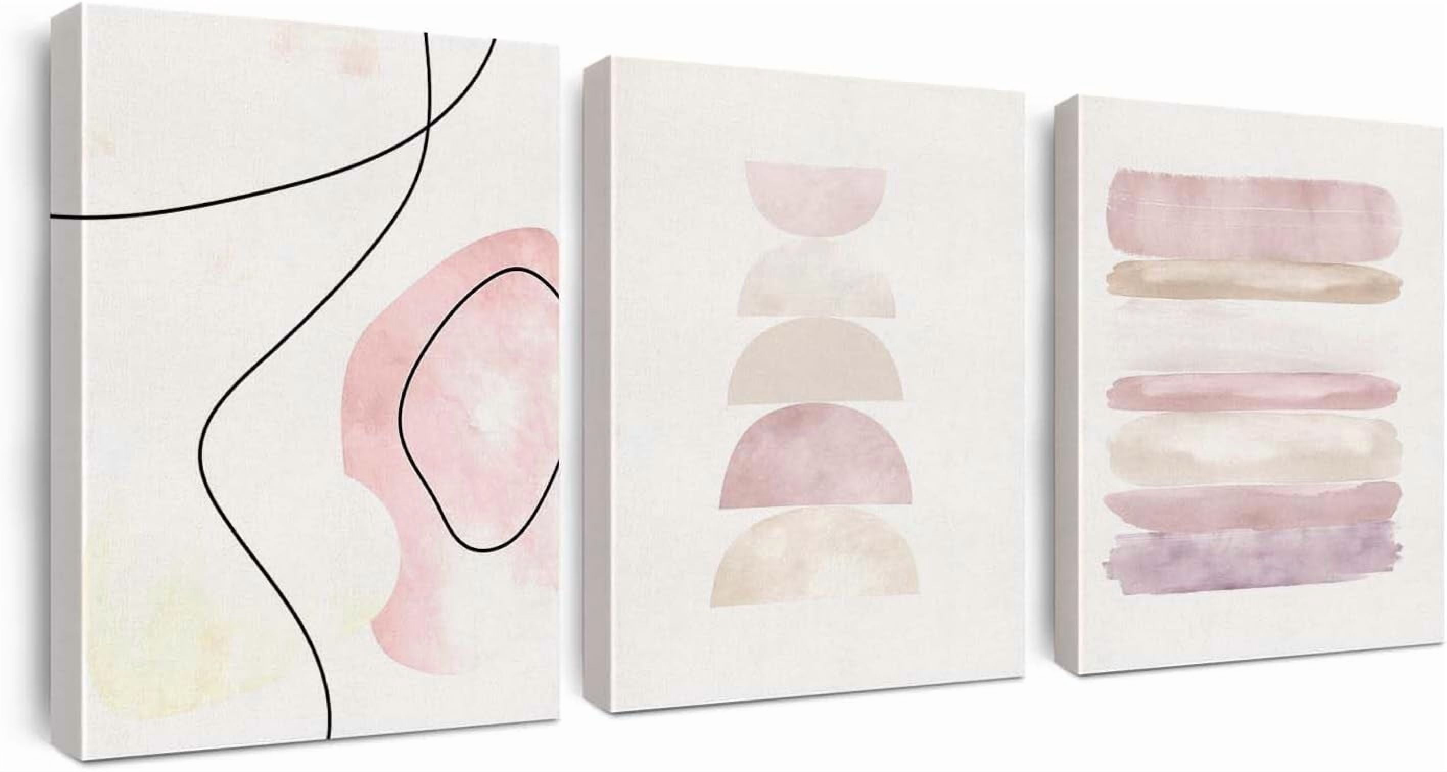 Ivy Hands Three-Piece Canvas Wall Art Set for Bedroom and Bathroom ...