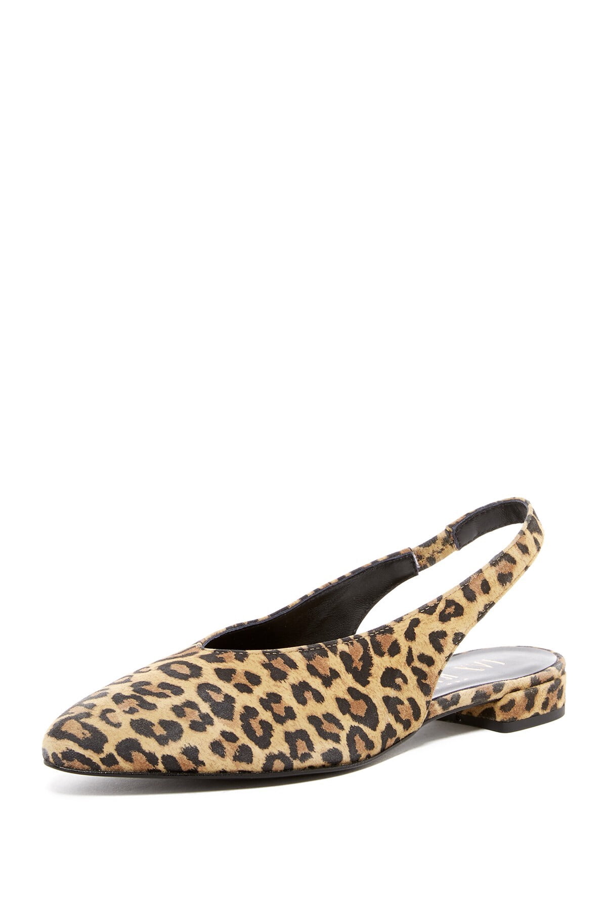 Ivy Kirzhner Prim Cheetah Leopard Print Retro Pointed Toe Slingback ...