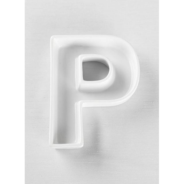 Ivy Lane Design Greek Letter Dishes-Rho - Walmart.com