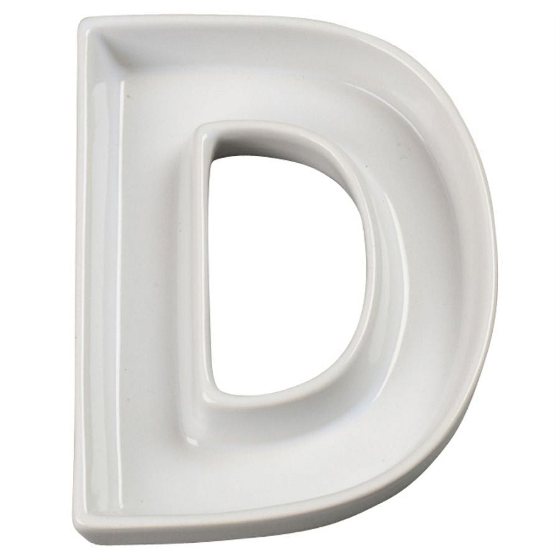 Ivy Lane Design Letter Dish Letter: D - Walmart.com