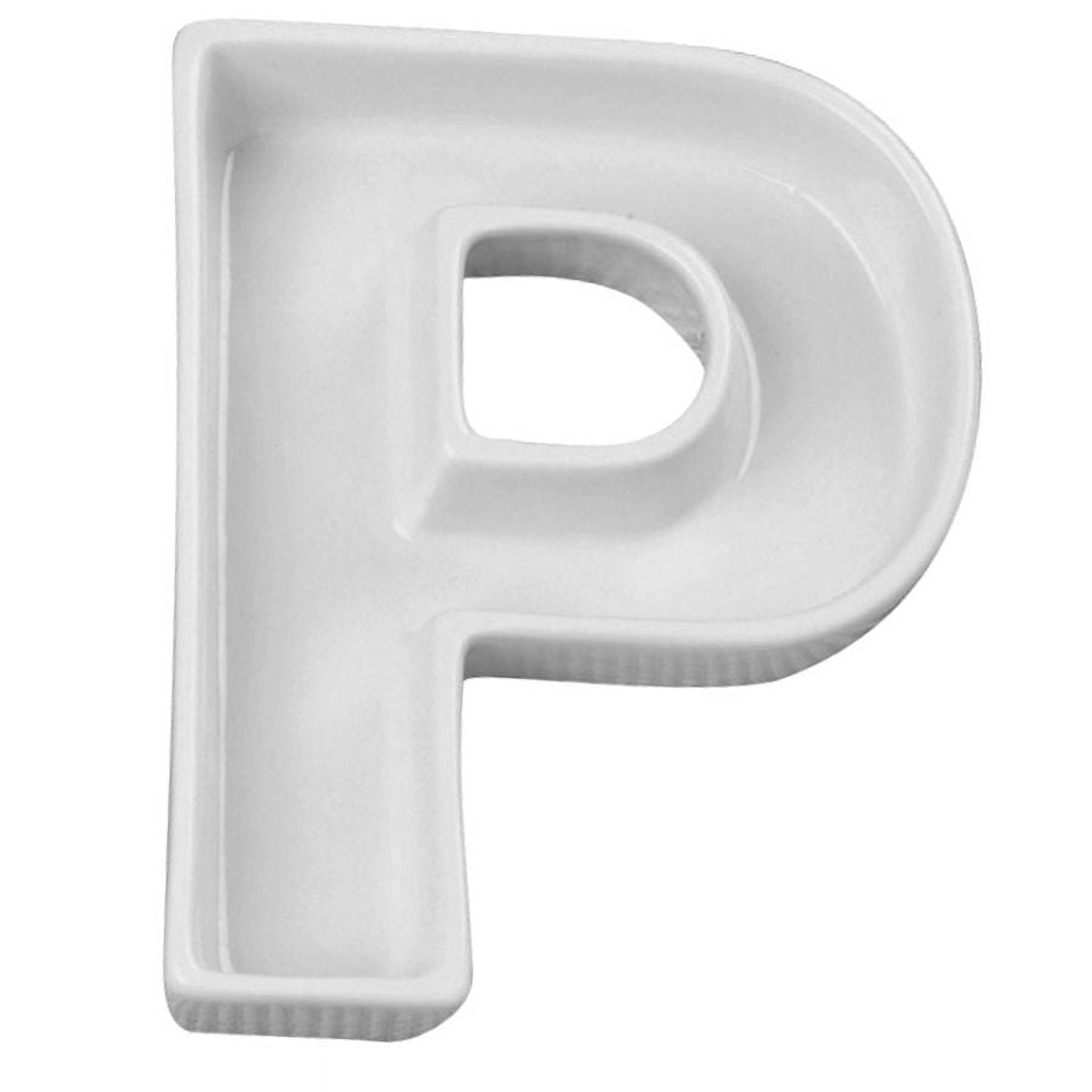 Ivy Lane Design Letter Dish Letter: P - Walmart.com