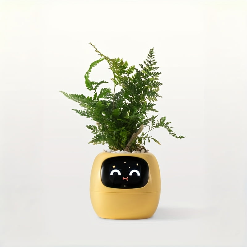 Ivy Smart Planter, Robo Pet, Trendy Figurine, 7 Sensors To Guide Care ...