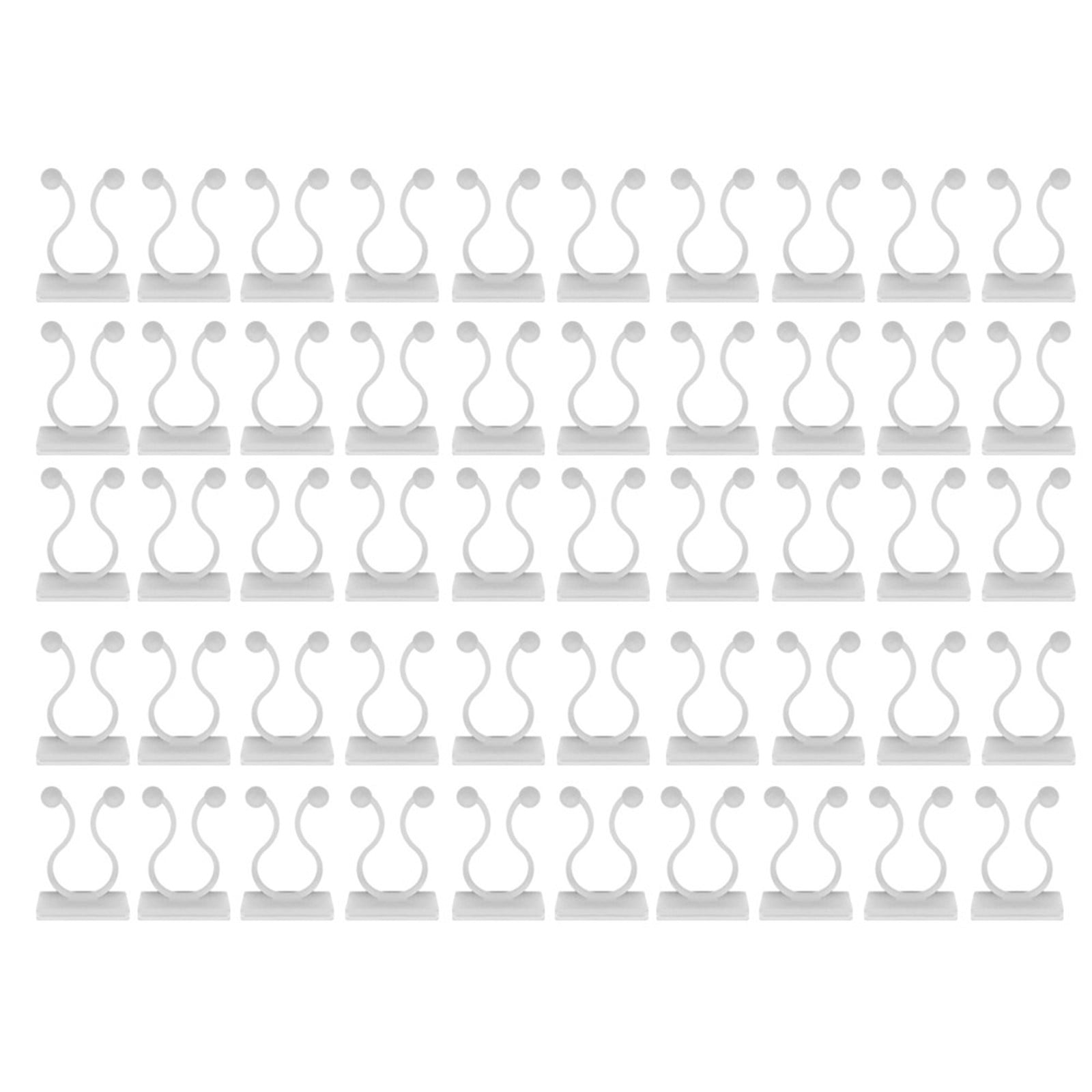 Ivy Wall Clips Non-Marking Adhesive Cable Organizer Plant Vine Fixator ...
