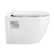 TOTO® Aquia® Wall-Hung Elongated Toilet Bowl with Skirted Design and ...