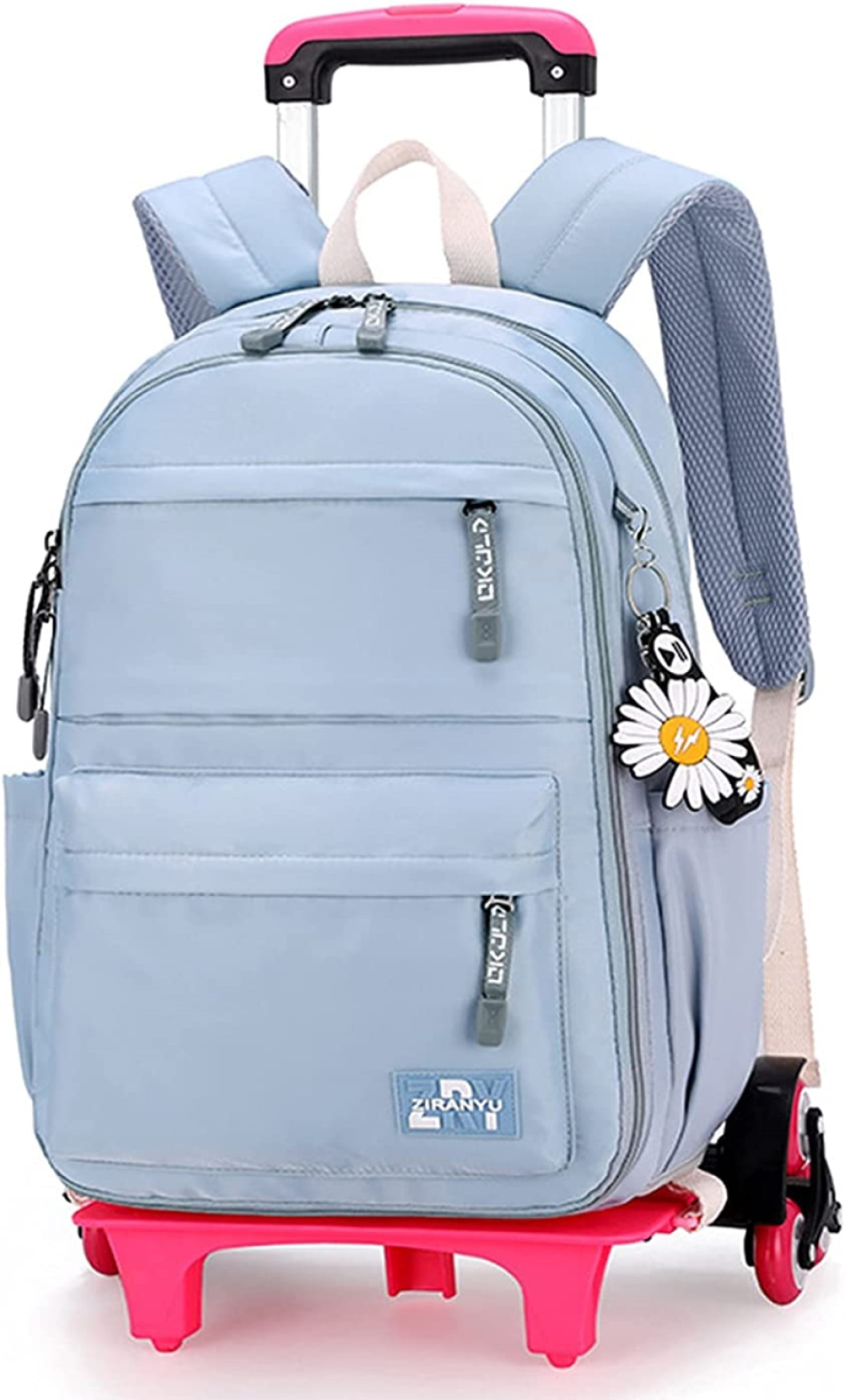 IvyH Girls Rolling Backpack Teenager Kids Primary School Backpack ...