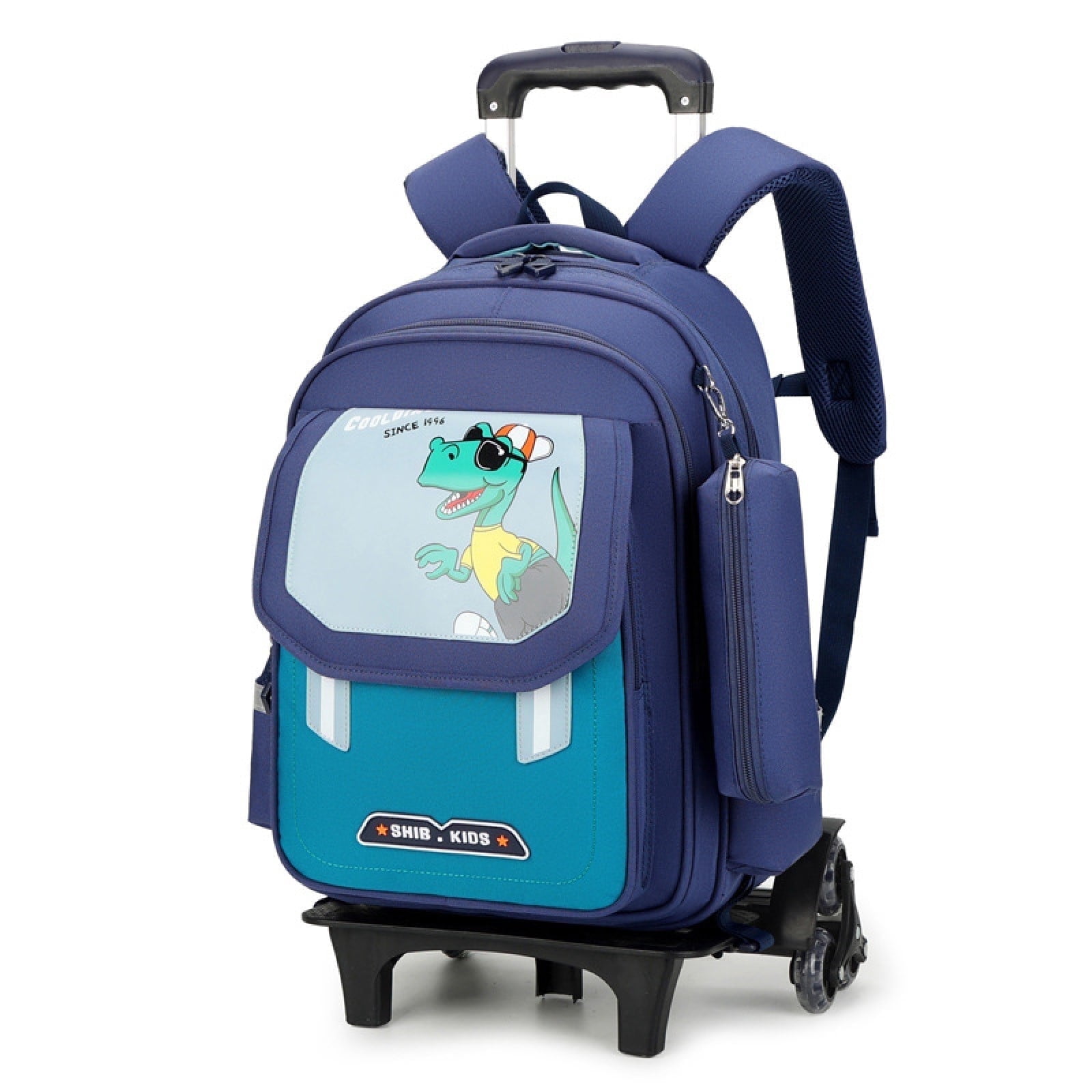 IvyH Rolling Backpack,Large Waterproof Cartoon Wheeled Backpack Rolling ...