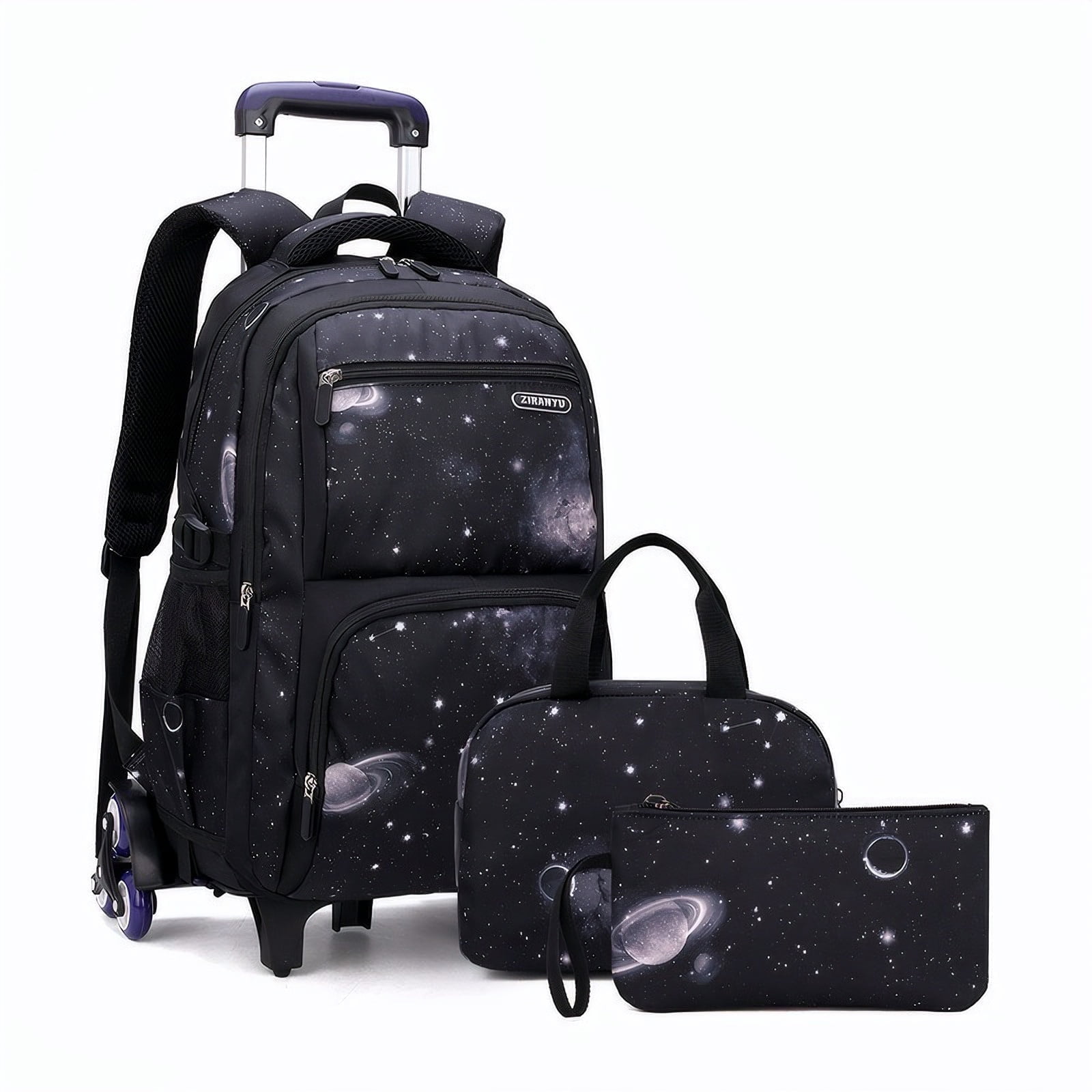IvyH Rolling Backpack 3pcs Wheeled Backpack Lightweight Waterproof ...
