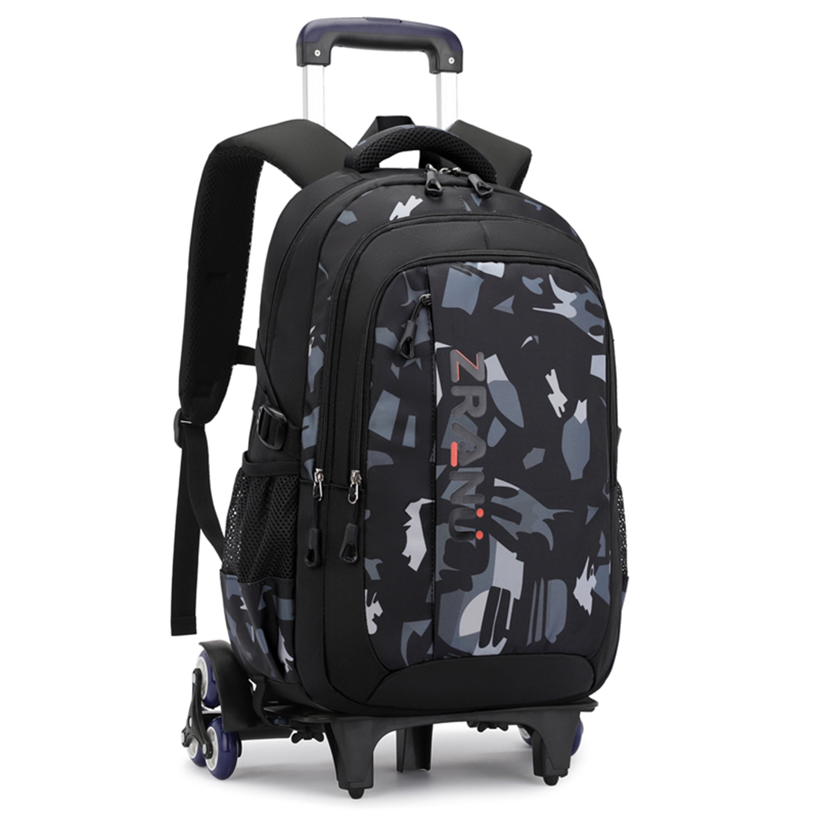 IvyH Rolling Backpack Boys Wheeled Backpack Large-capacity 6 Wheels ...