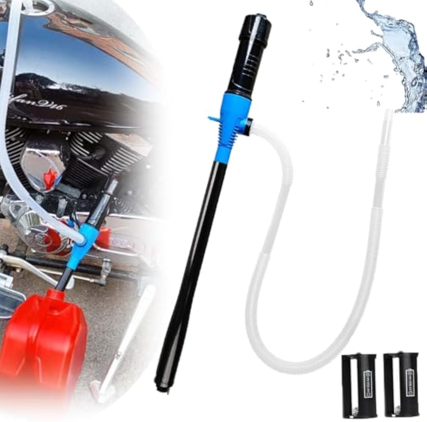 Ivyever Gas Pump, Ivyever Portable Battery Powered Gas Pump, Portable ...