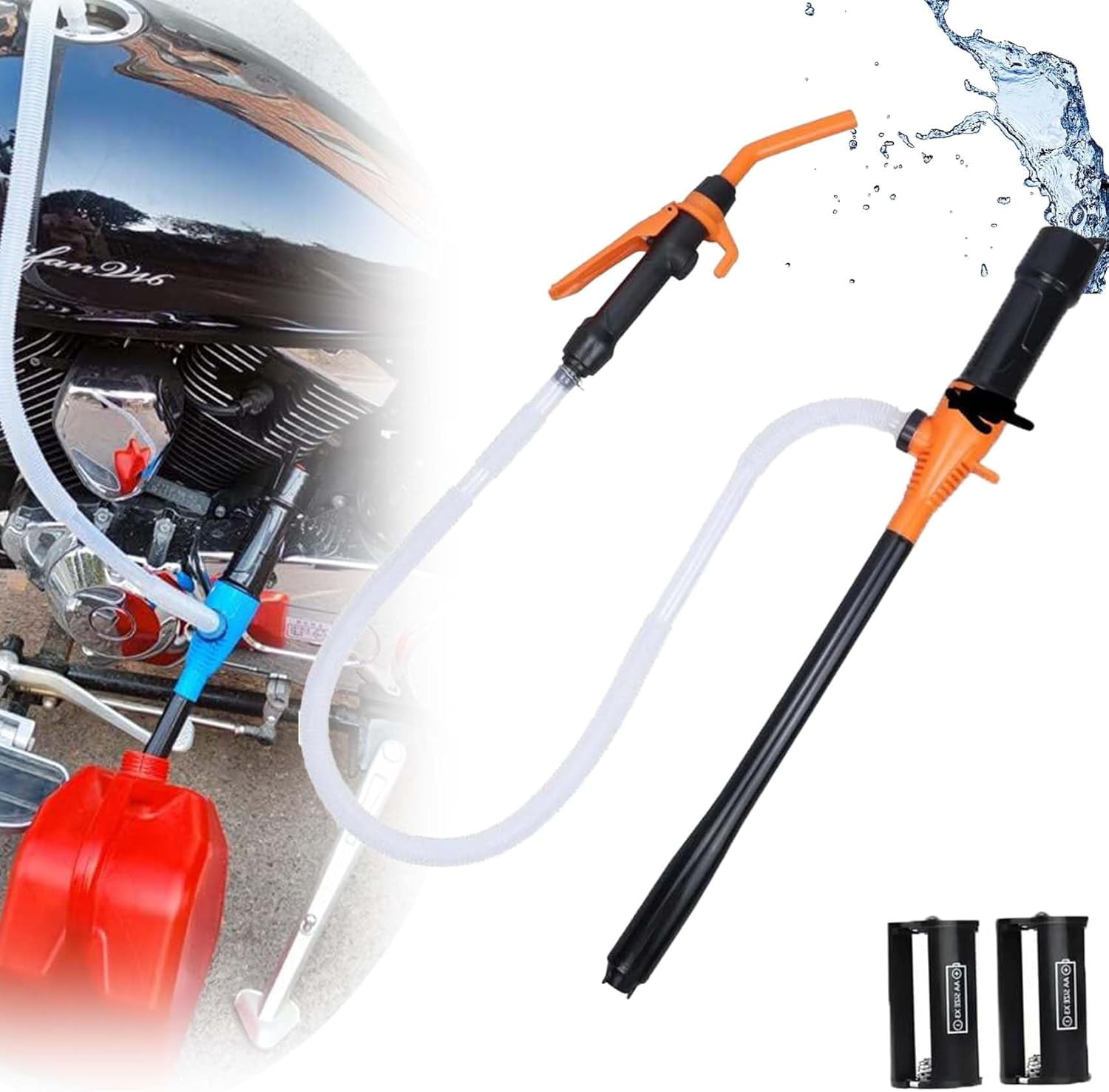 Ivyever Gas Pump, Ivyever Portable Battery Powered Gas Pump, Portable ...