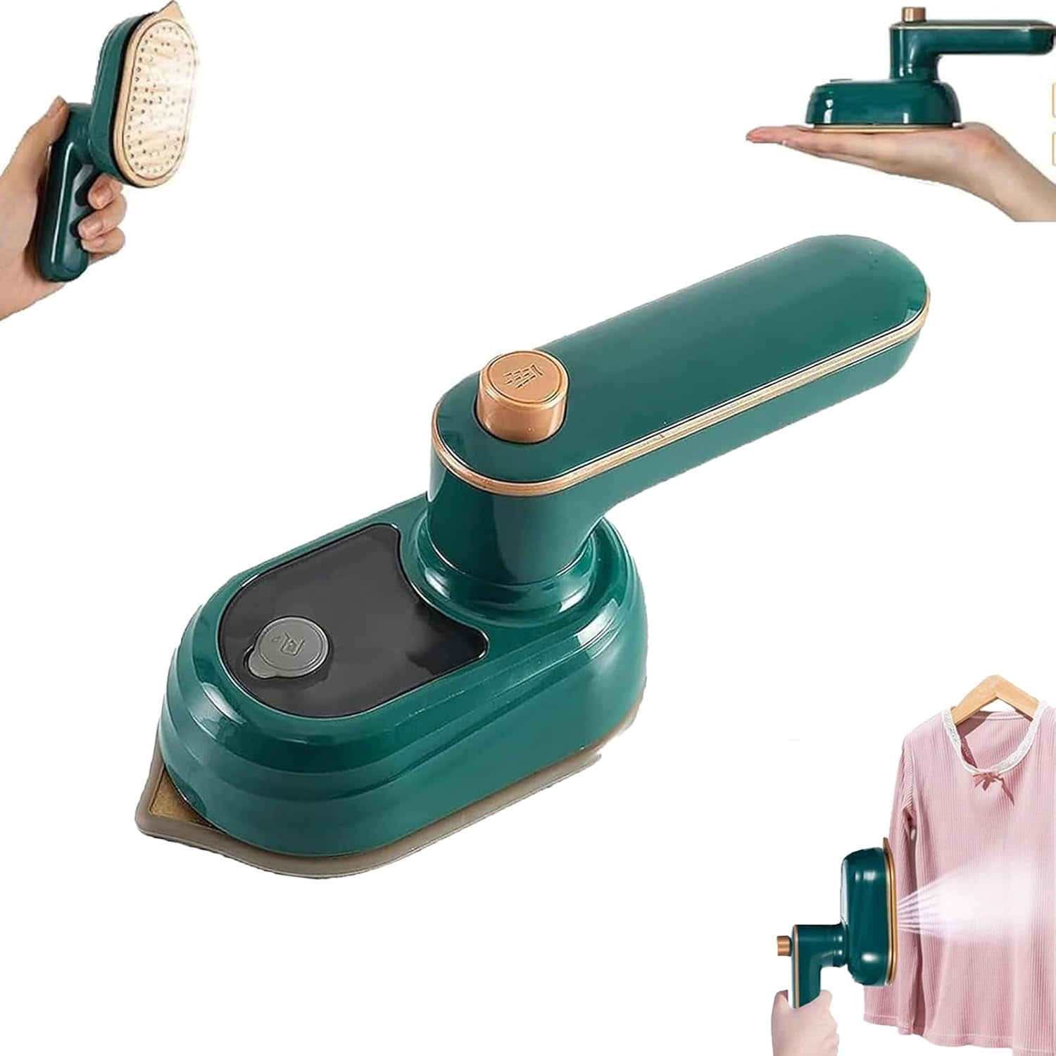 Ivyever Iron Steamer, 2 in 1 Portable Rotary Garment Iron Ivyever ...