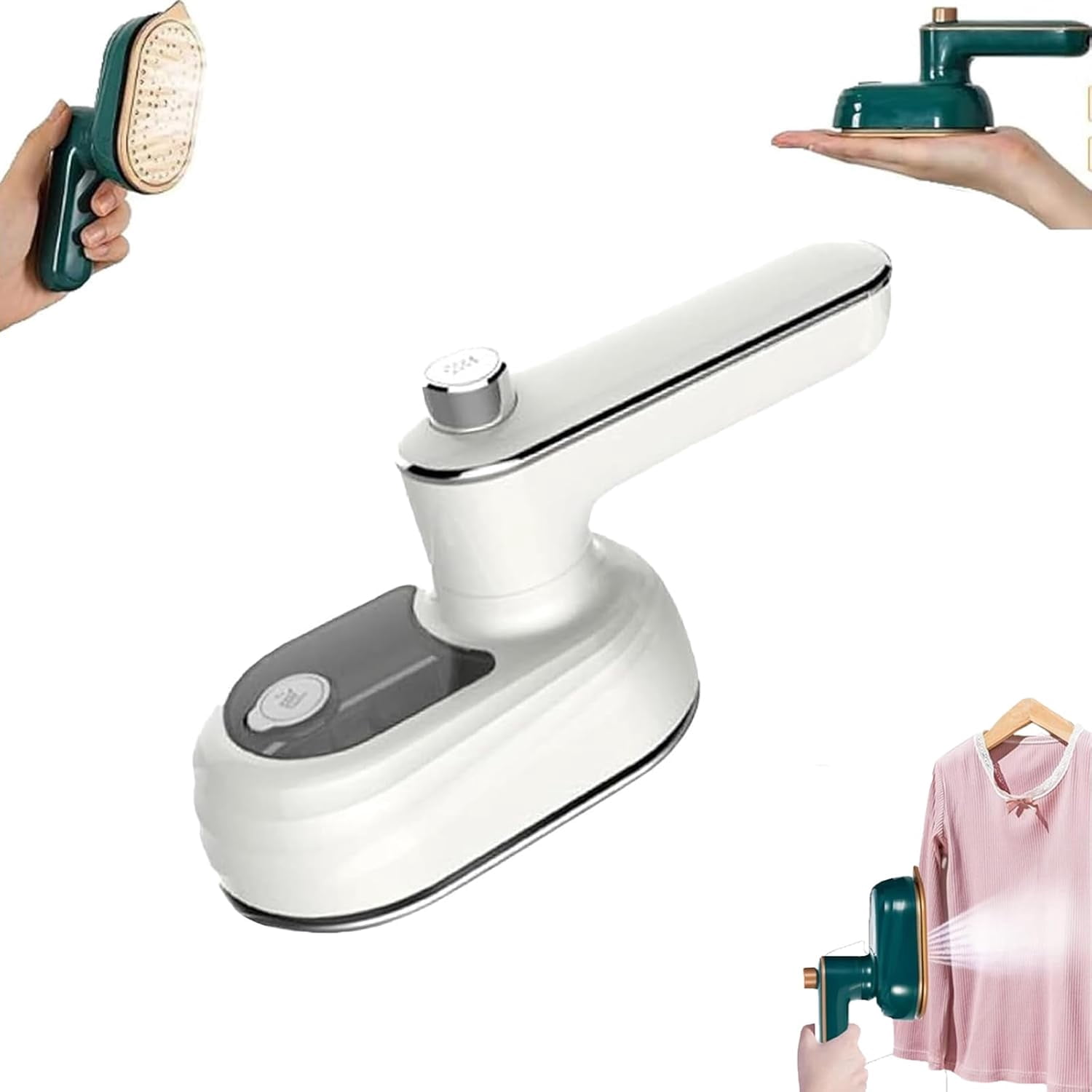 Ivyever Iron Steamer, 2 in 1 Portable Rotary Garment Iron Ivyever ...