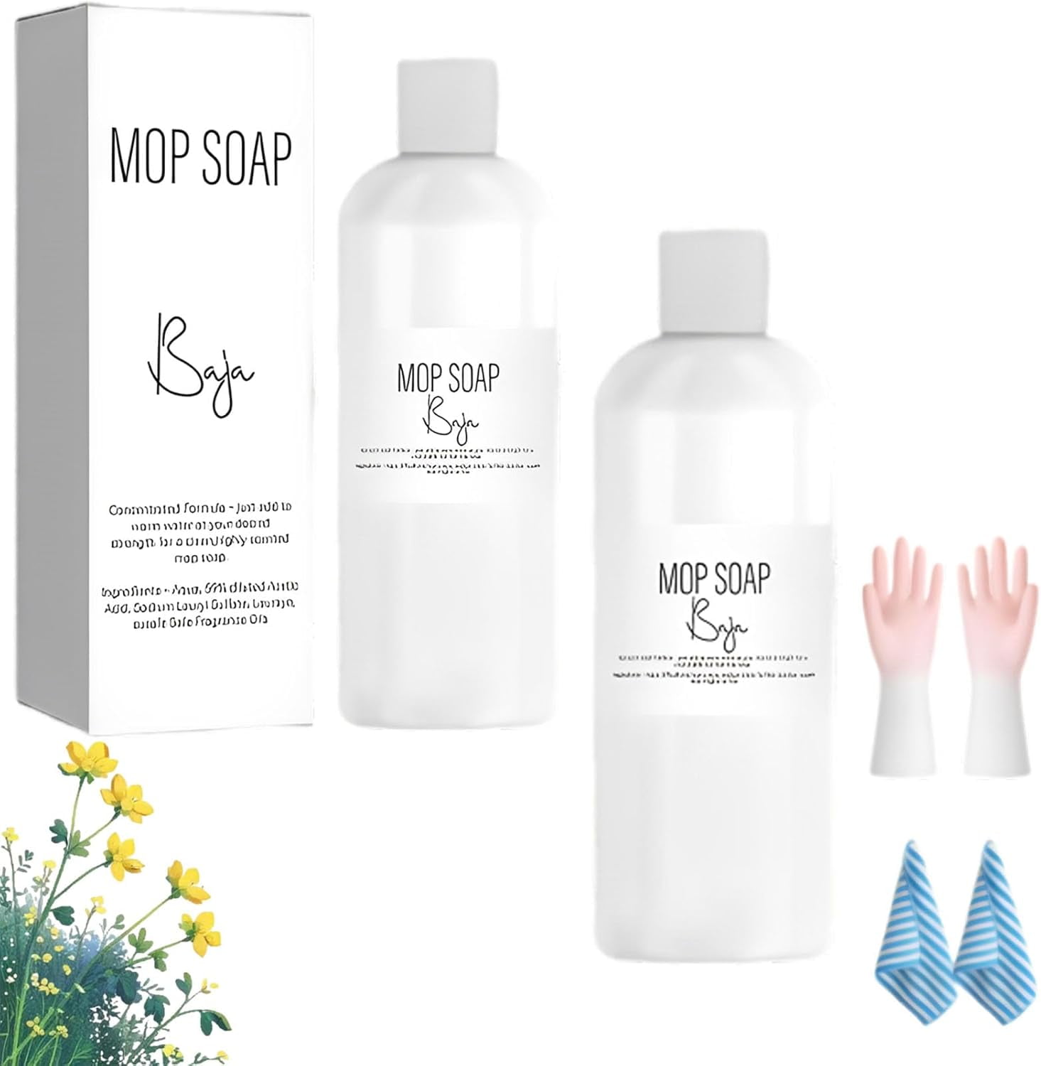 Ivyever Mop Soap, R & W Highly Scented Mop Soap Ivy Ever Mahogany Scent ...