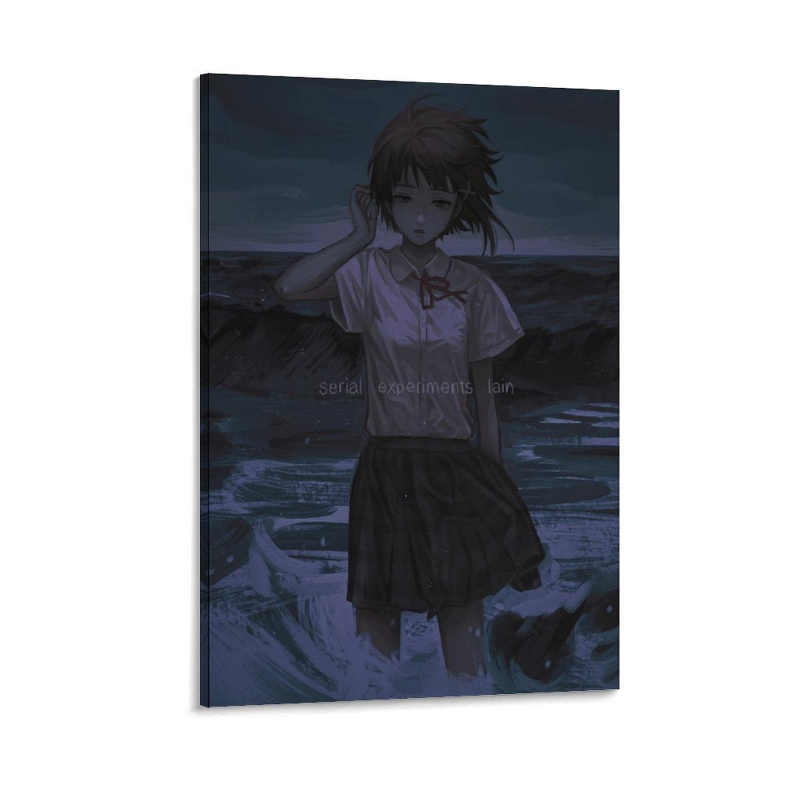 Iwakura Lain Serial Experiments Lain Picture Print Canvas Poster Wall ...