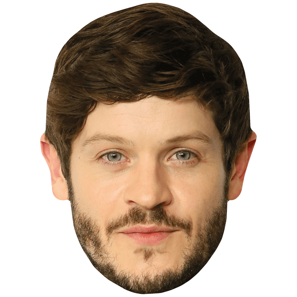 Iwan Rheon (Beard) Flat Cardboard Face - Walmart.com