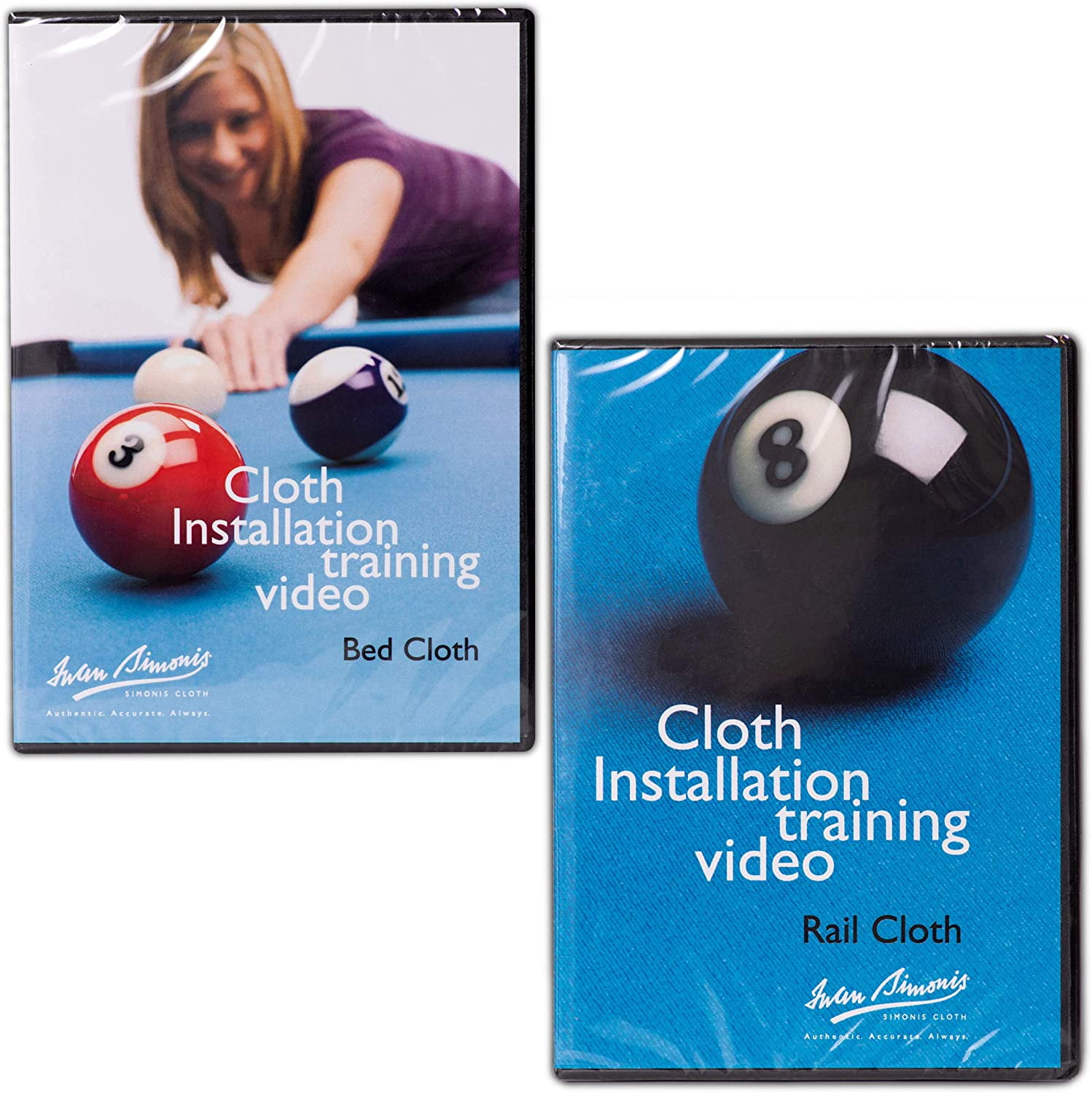 Iwan Simonis Billiard Pool Table Cloth Installation Training DVD (2 ...