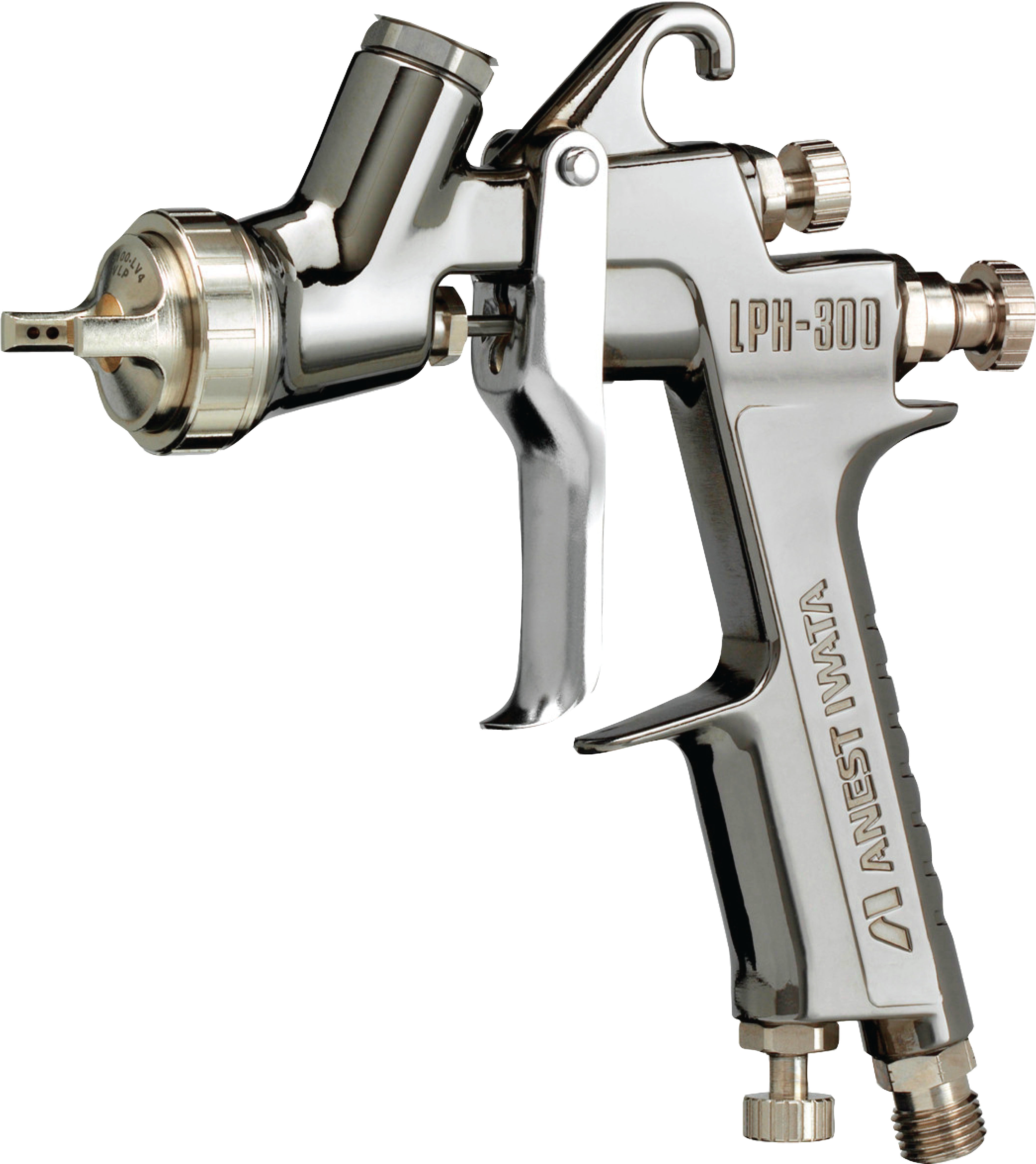 Anest Iwata 3945 LPH300-144LV Spray Gun, 1.4mm Nozzle, Gravity Feed ...