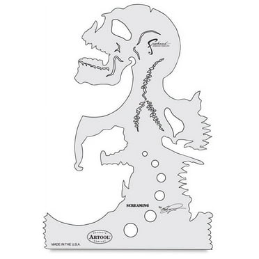 Iwata Artool Freehand Template - Set of 6, Flame-O-Rama 2 - Walmart.com