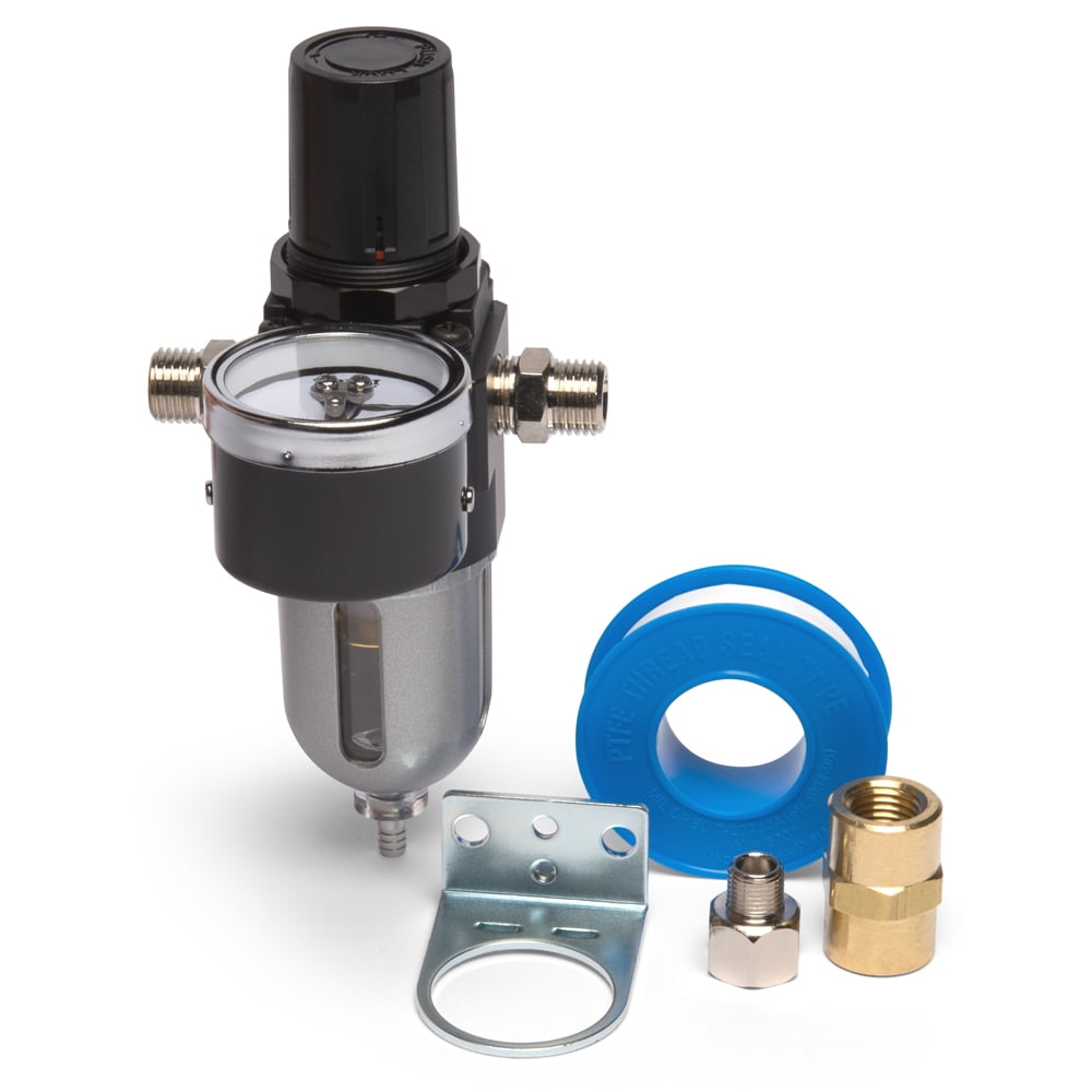 Iwata Moisture Filter with Pressure Regulator and Gauge - Walmart.com