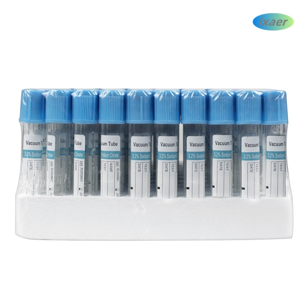 Ixaer--Blood Collection Tubes Blood Coagulation Tubes 100pcs - Walmart.com