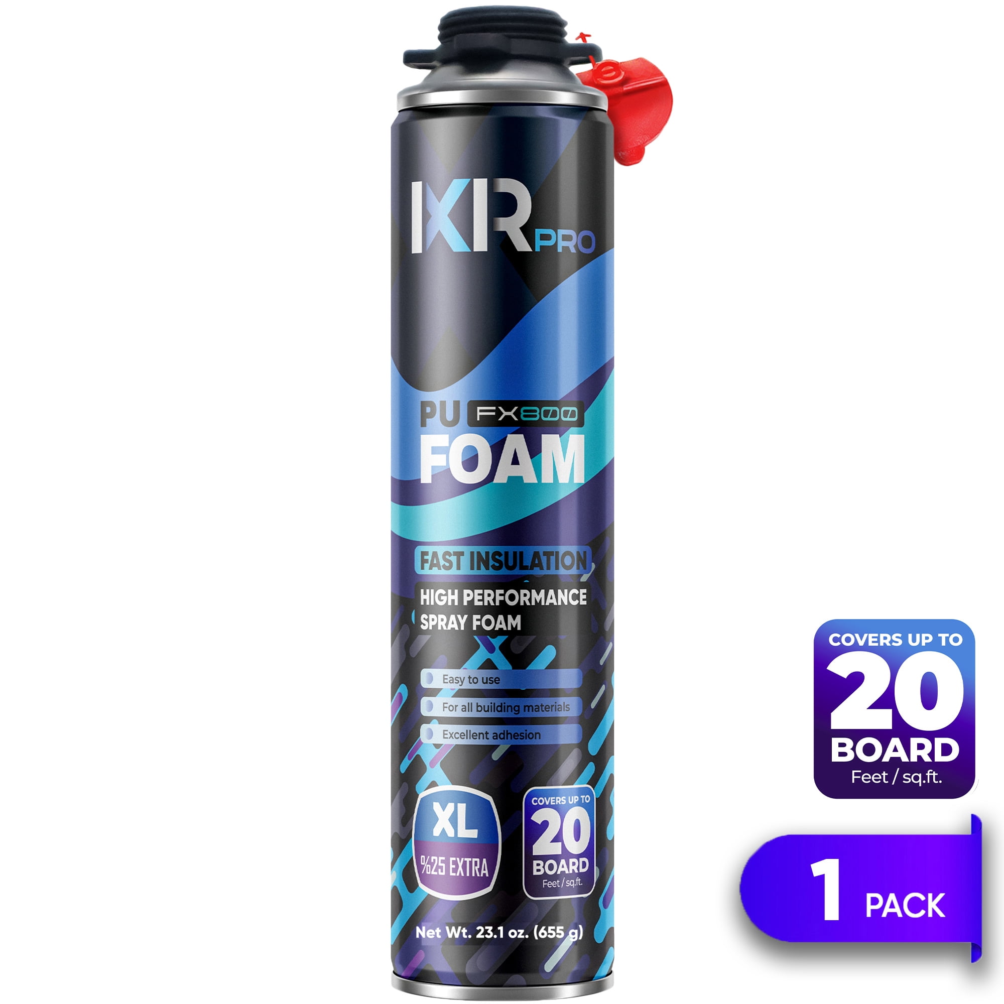 Ixirpro Spray Foam Insulation Can (23.1 oz / 655 G.) - Expanding Foam ...